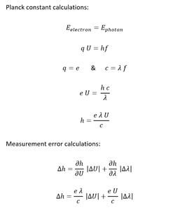 Planck Constant Apparatus and Calculations : 9 Steps (with Pictures ...