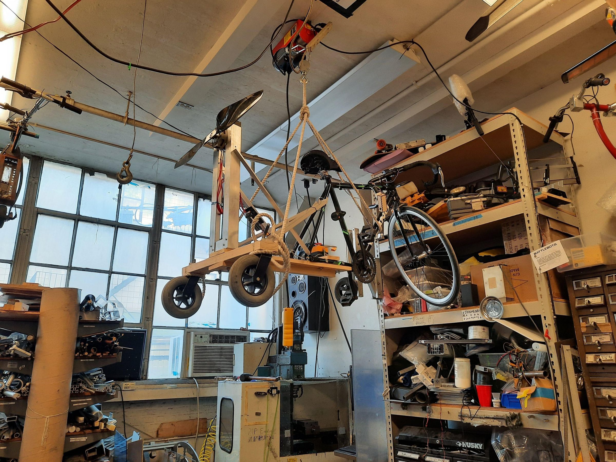 Electric Propeller-Driven Tricycle Conversion : 6 Steps (with Pictures ...