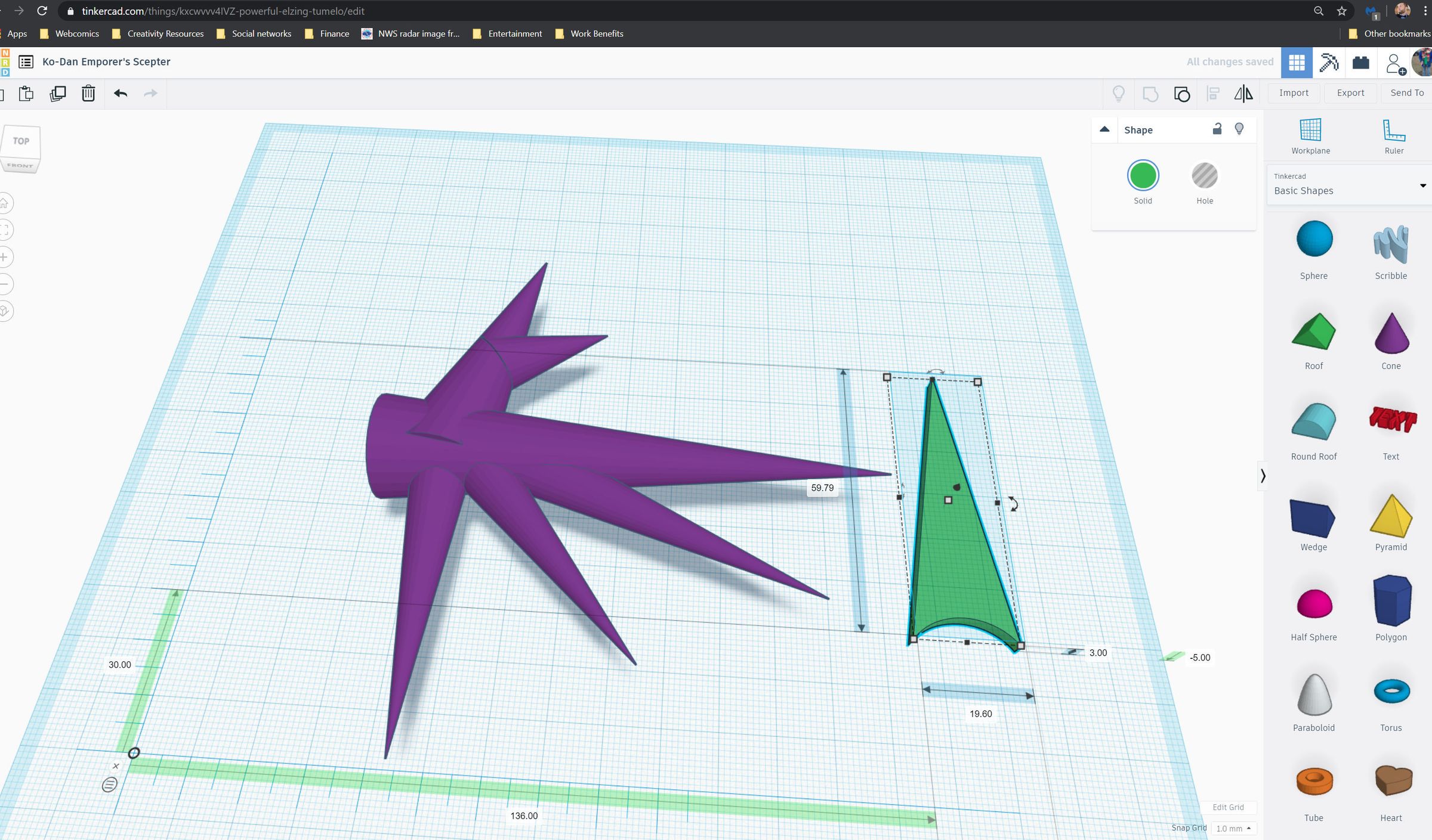Making Organic Curves for 3d Printing : 3 Steps (with Pictures) - Instructables