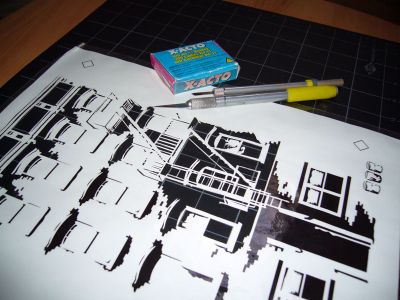 Creating Complex Spraypaint Stencils by Hand : 7 Steps - Instructables