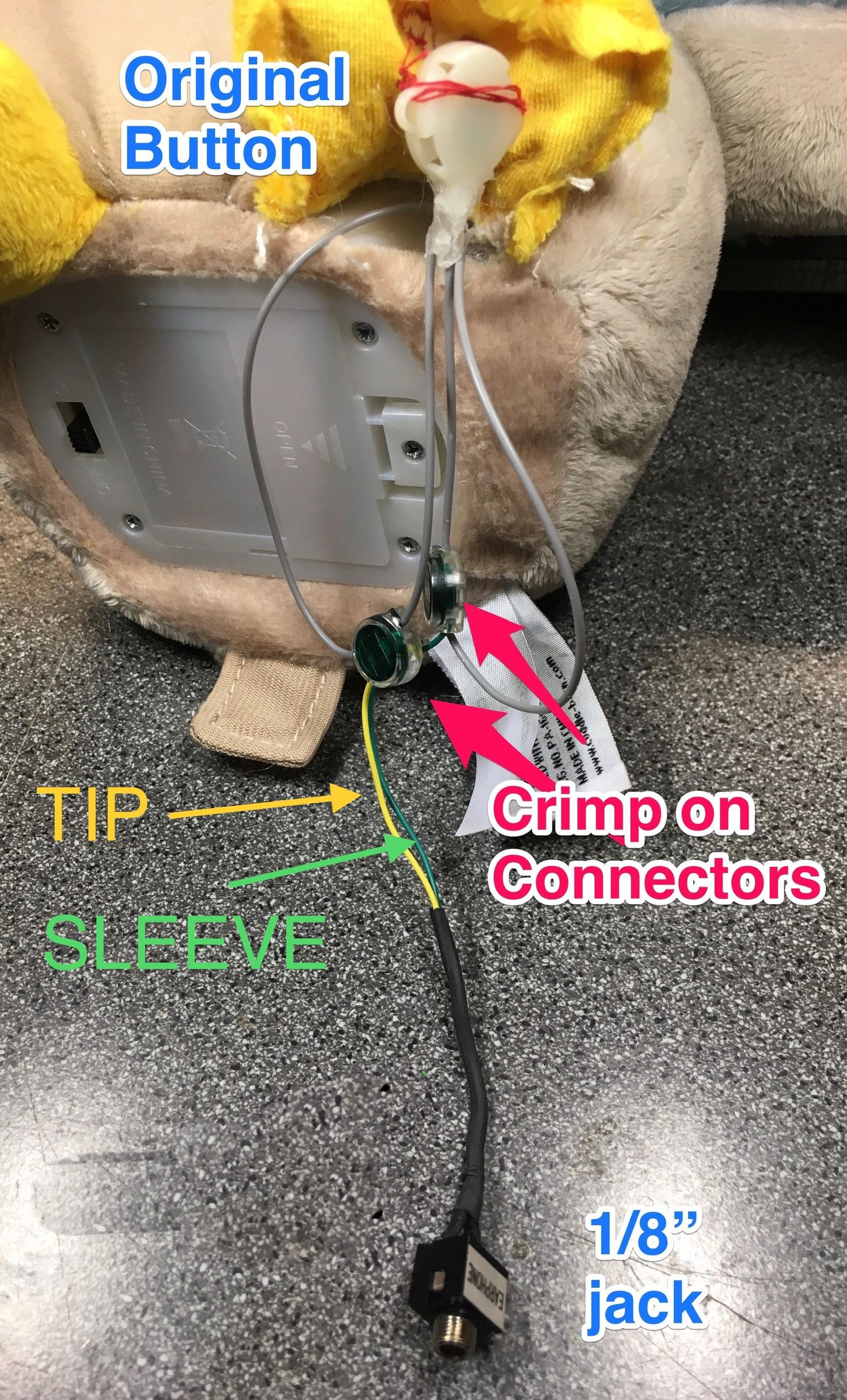 No Soldering - Switch Adapted Toy for Special Needs/Disabilities : 7 ...