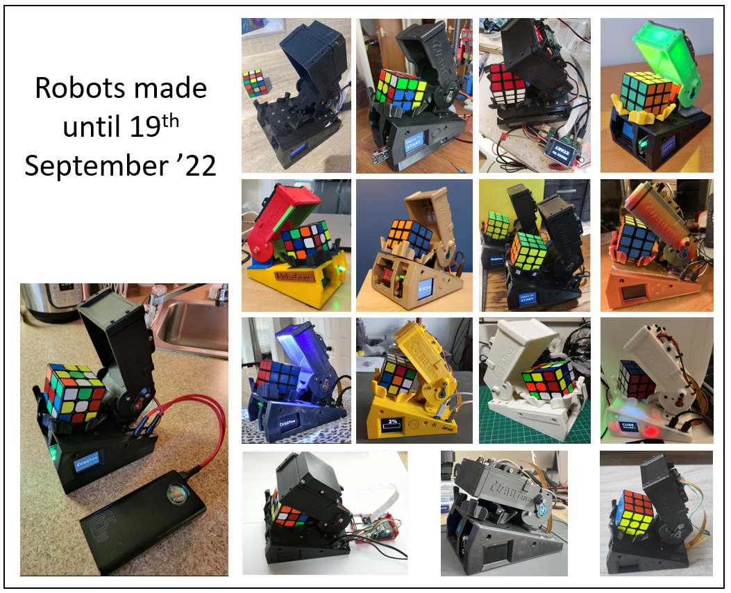 CUBOTino Autonomous: Small, 3D Printed, Rubik's Cube Robot (Raspberry Pi Zero 2, PiCamera) : 11 ...