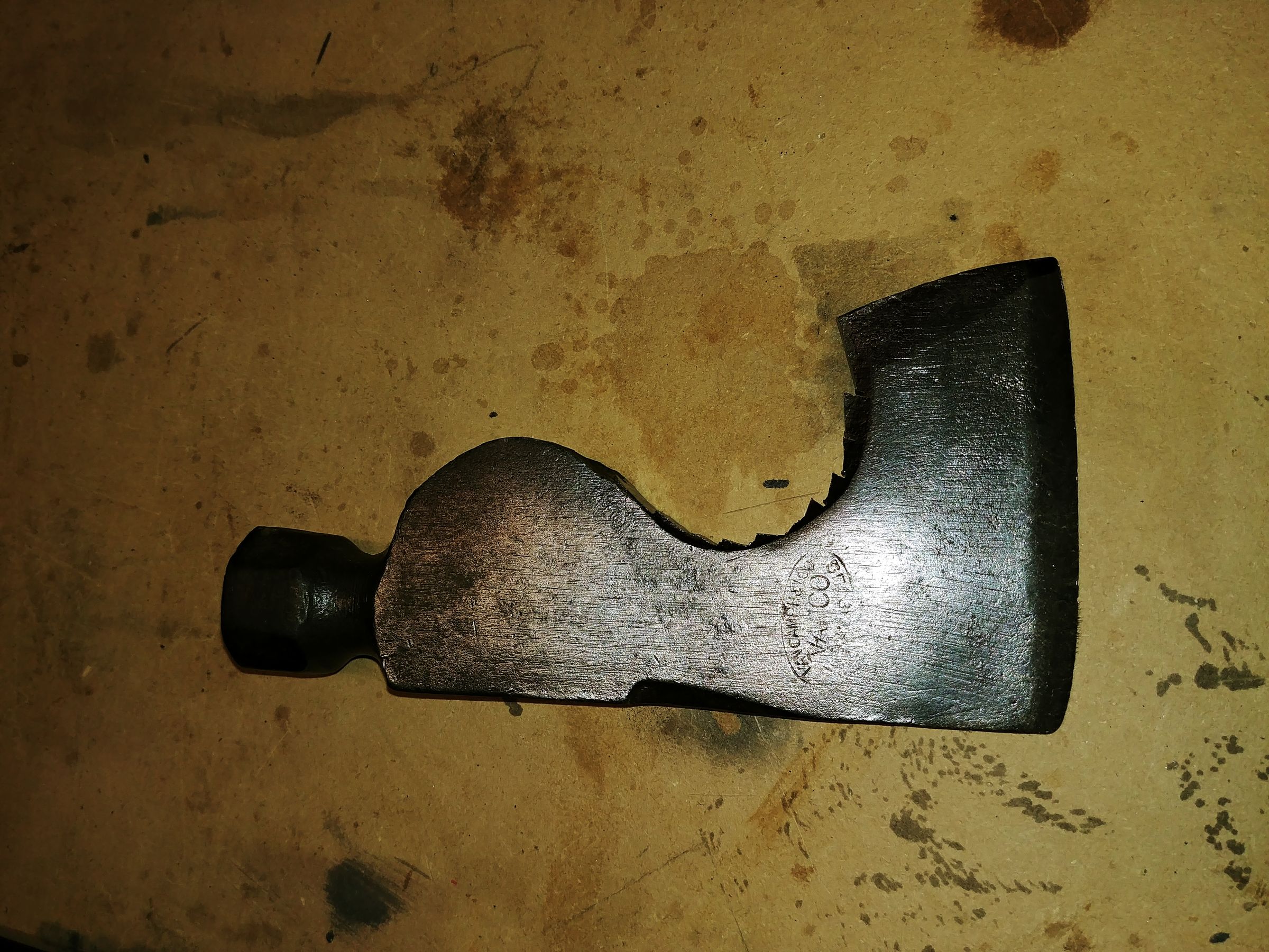 Turn an Old Hatchet Head Into a Bearded Hatchet : 10 Steps (with ...