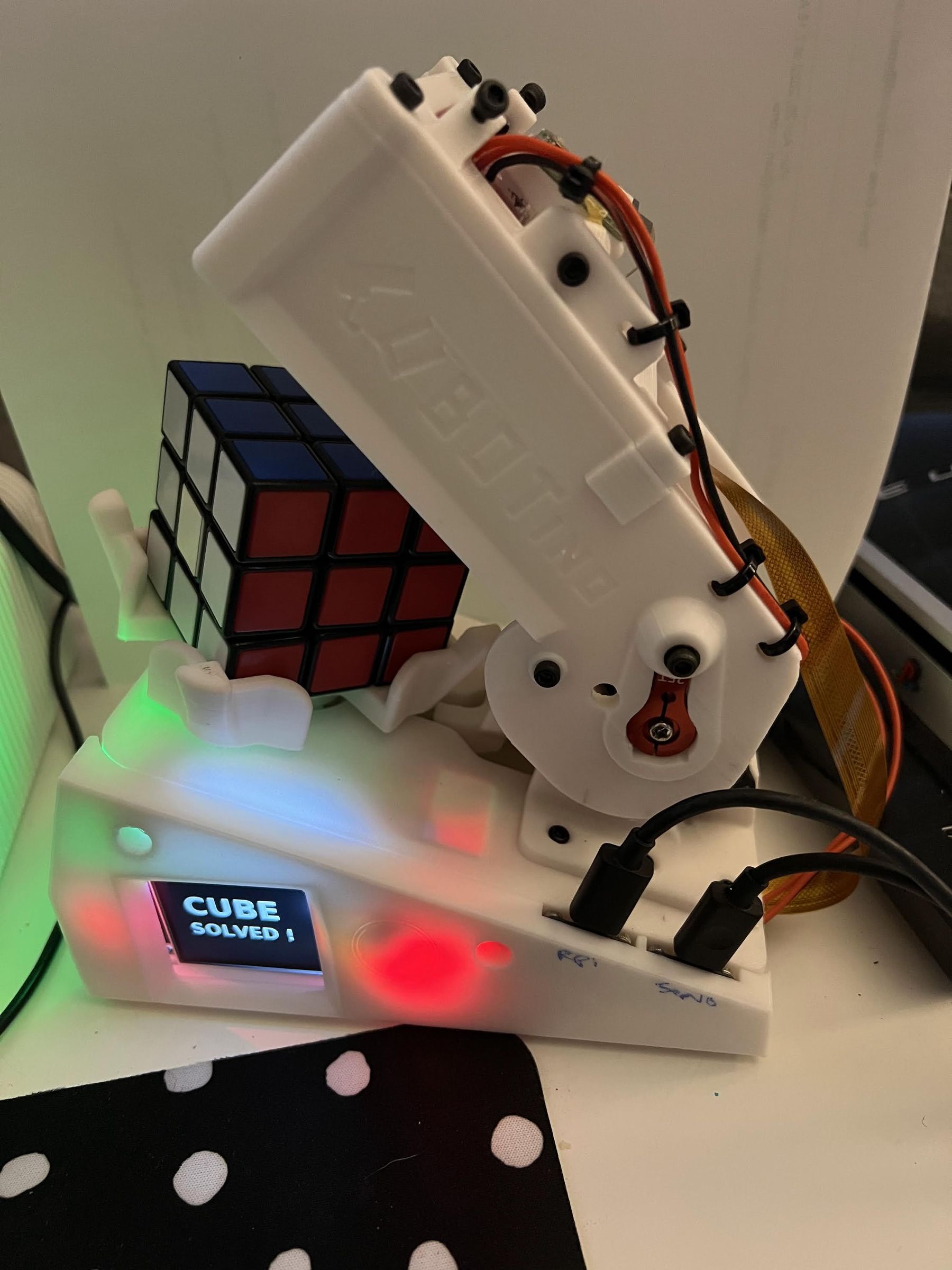 CUBOTino Autonomous: Small, 3D Printed, Rubik's Cube Robot (Raspberry Pi Zero 2, PiCamera) : 11 ...