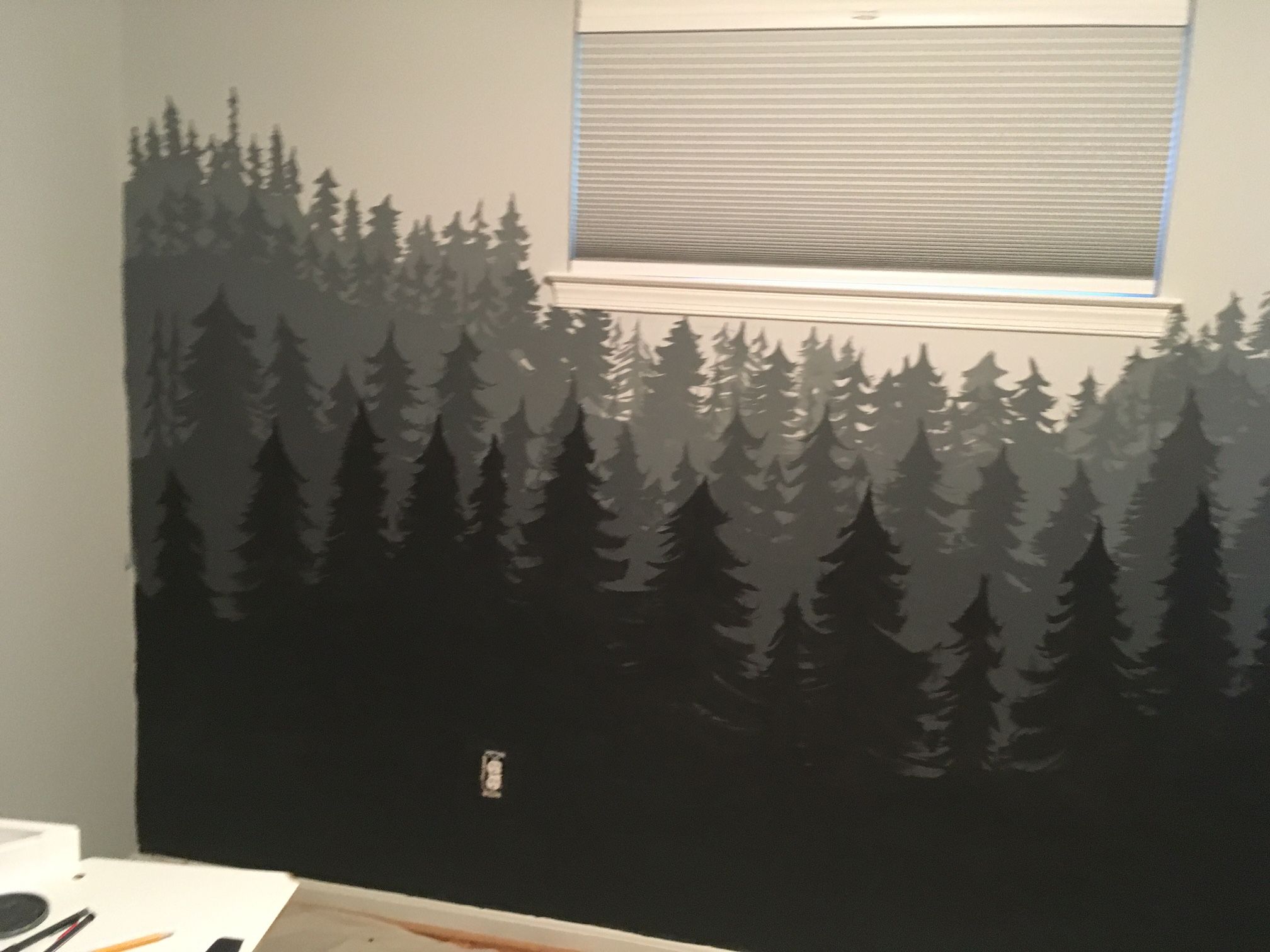 Make Your Own Forest Wall Mural : 7 Steps (with Pictures) - Instructables