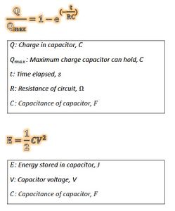 How to Calculate Charging Time & Energy of Your Supercapacitor ...