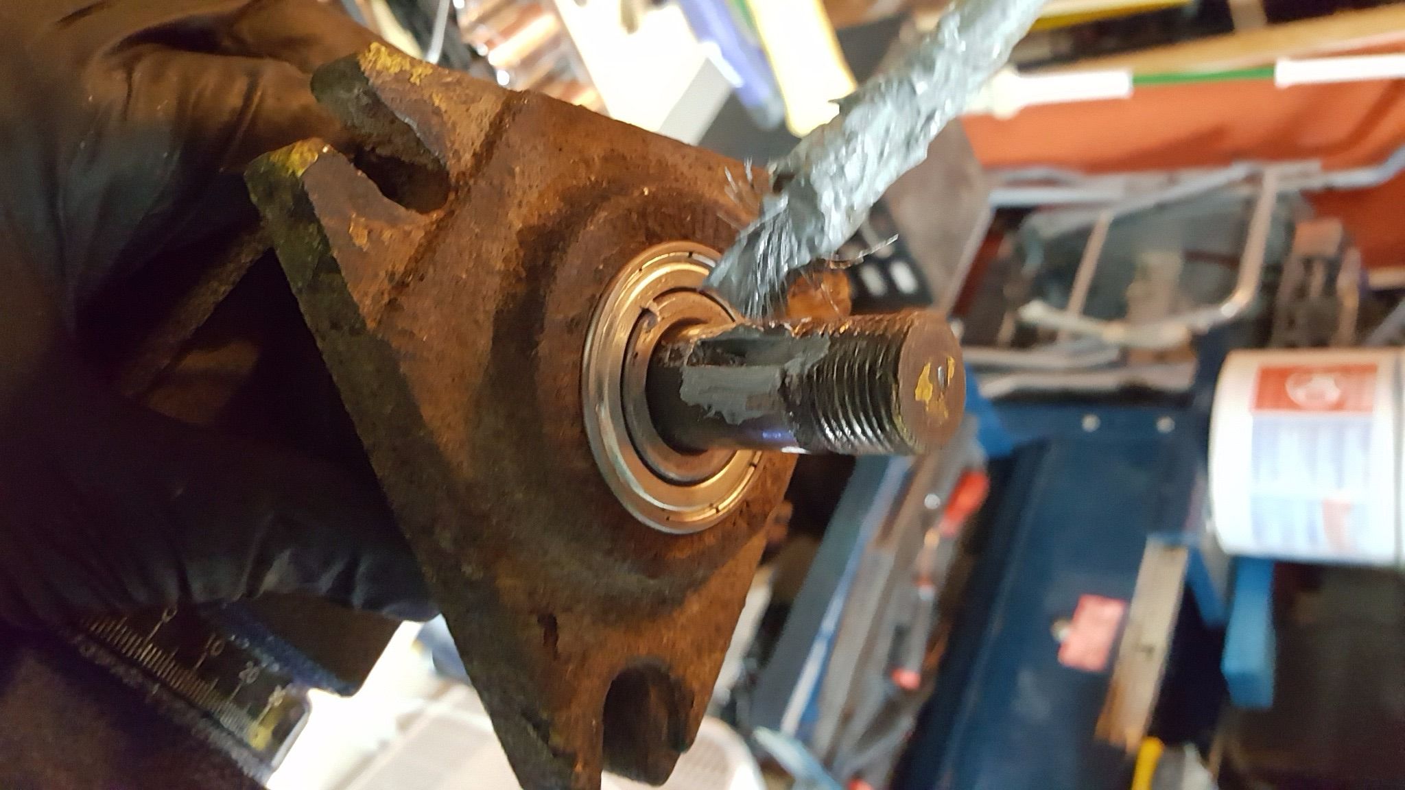 John Deere Mower Deck Spindle Bearing Replacement : 13 Steps (with ...
