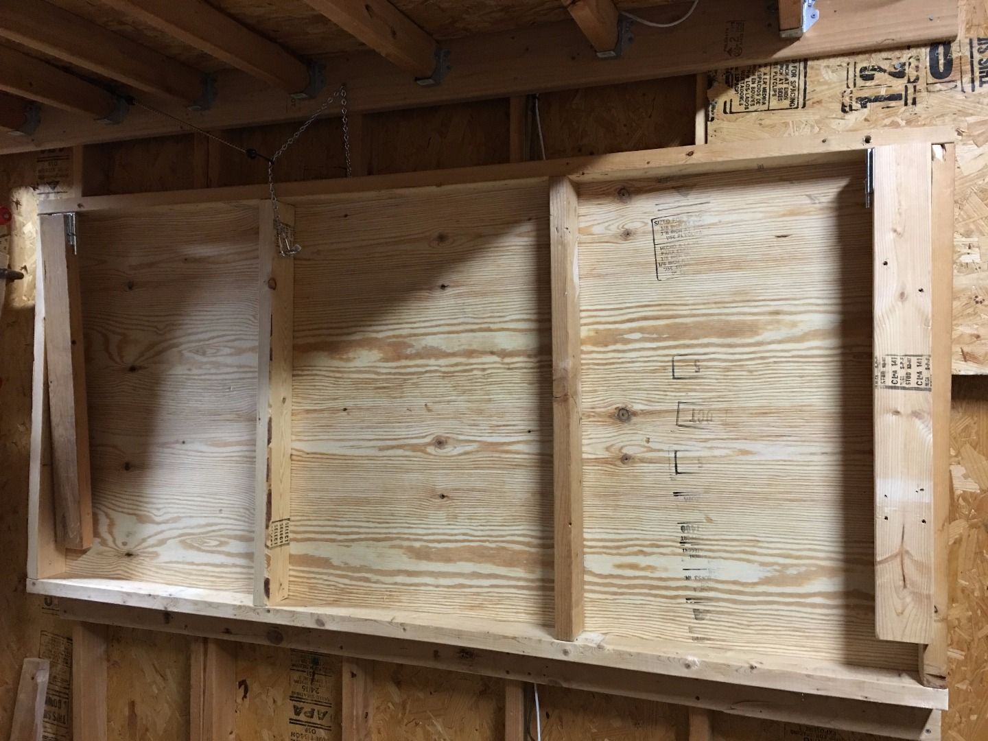 Folding Up Flat Workbench / Shop Table : 7 Steps - Instructables