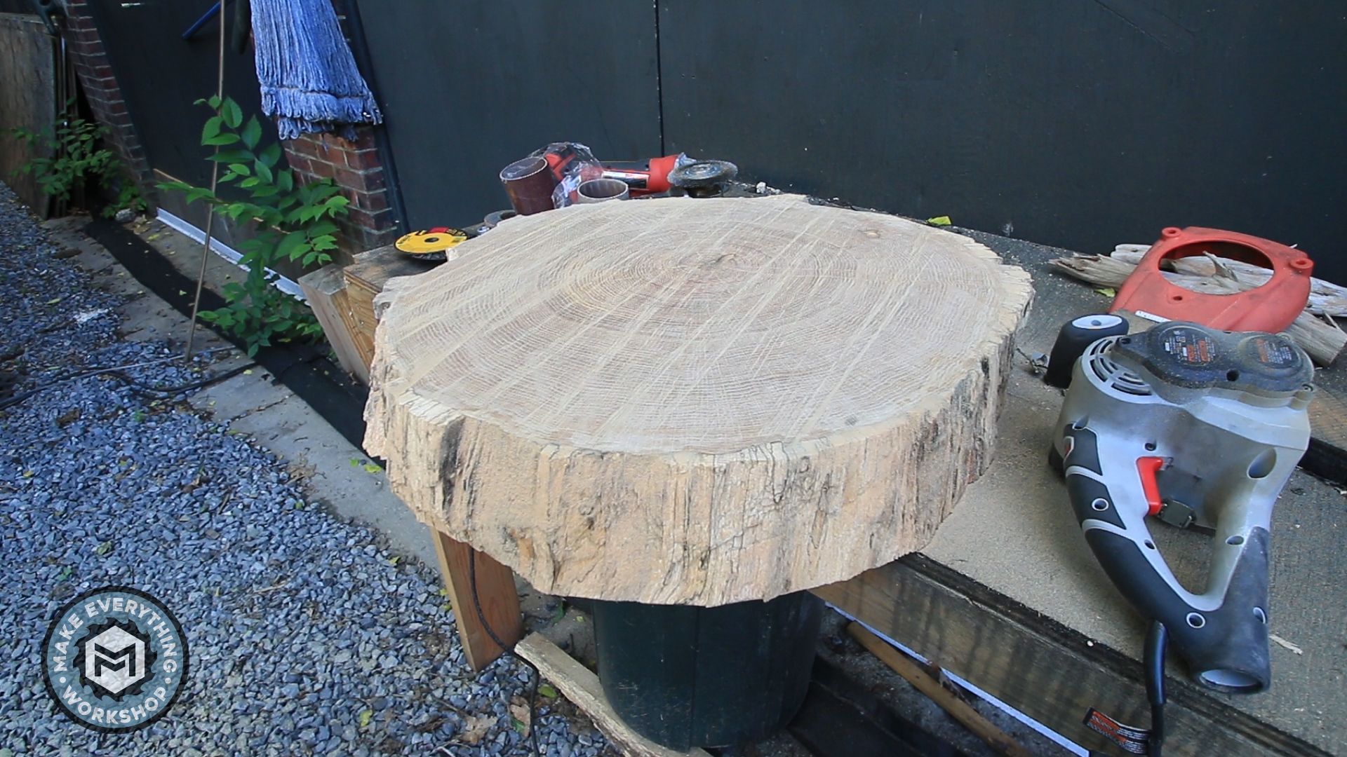 How To: Log Slice Side Table : 15 Steps (with Pictures) - Instructables
