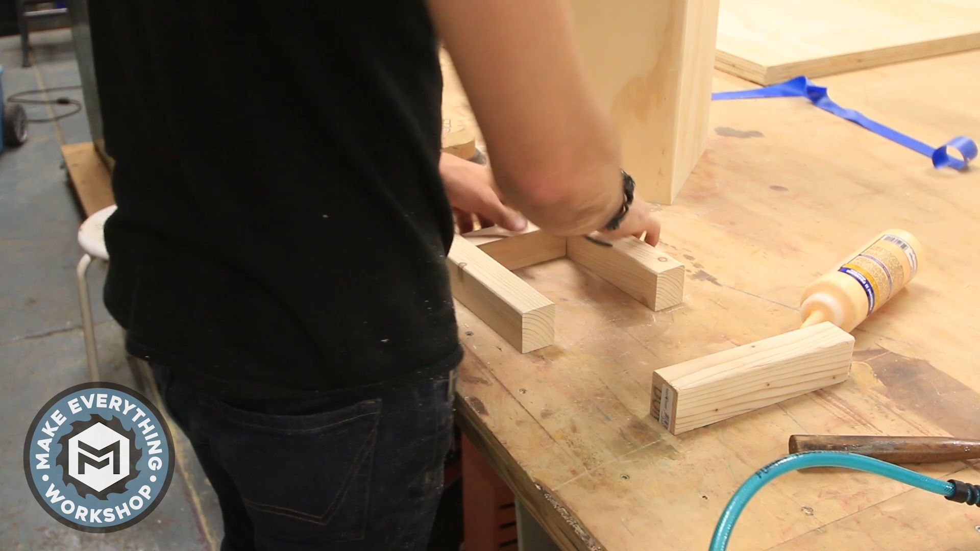 Making a Breakfast Nook (W/ Storage) & Kitchen Table : 18 Steps (with ...