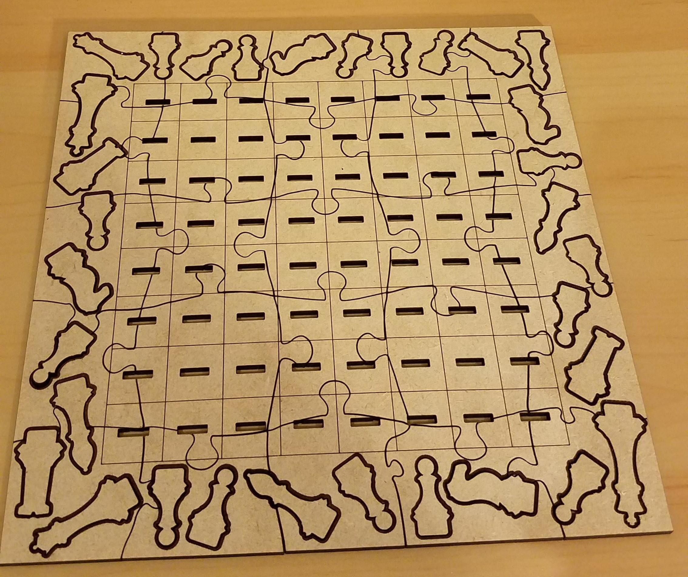 Laser Cut Playable Chess Puzzle : 11 Steps (with Pictures) - Instructables