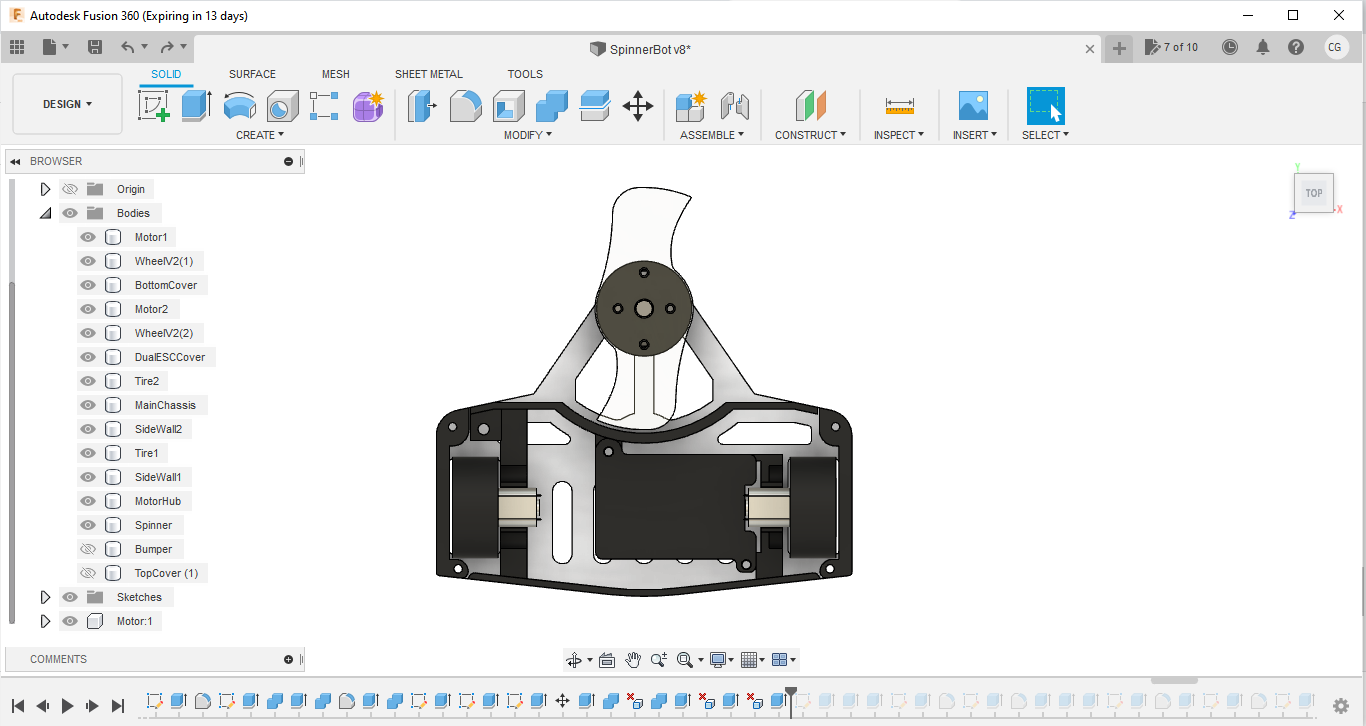 Plastic Antweight Combat Robot Design : 10 Steps (with Pictures ...
