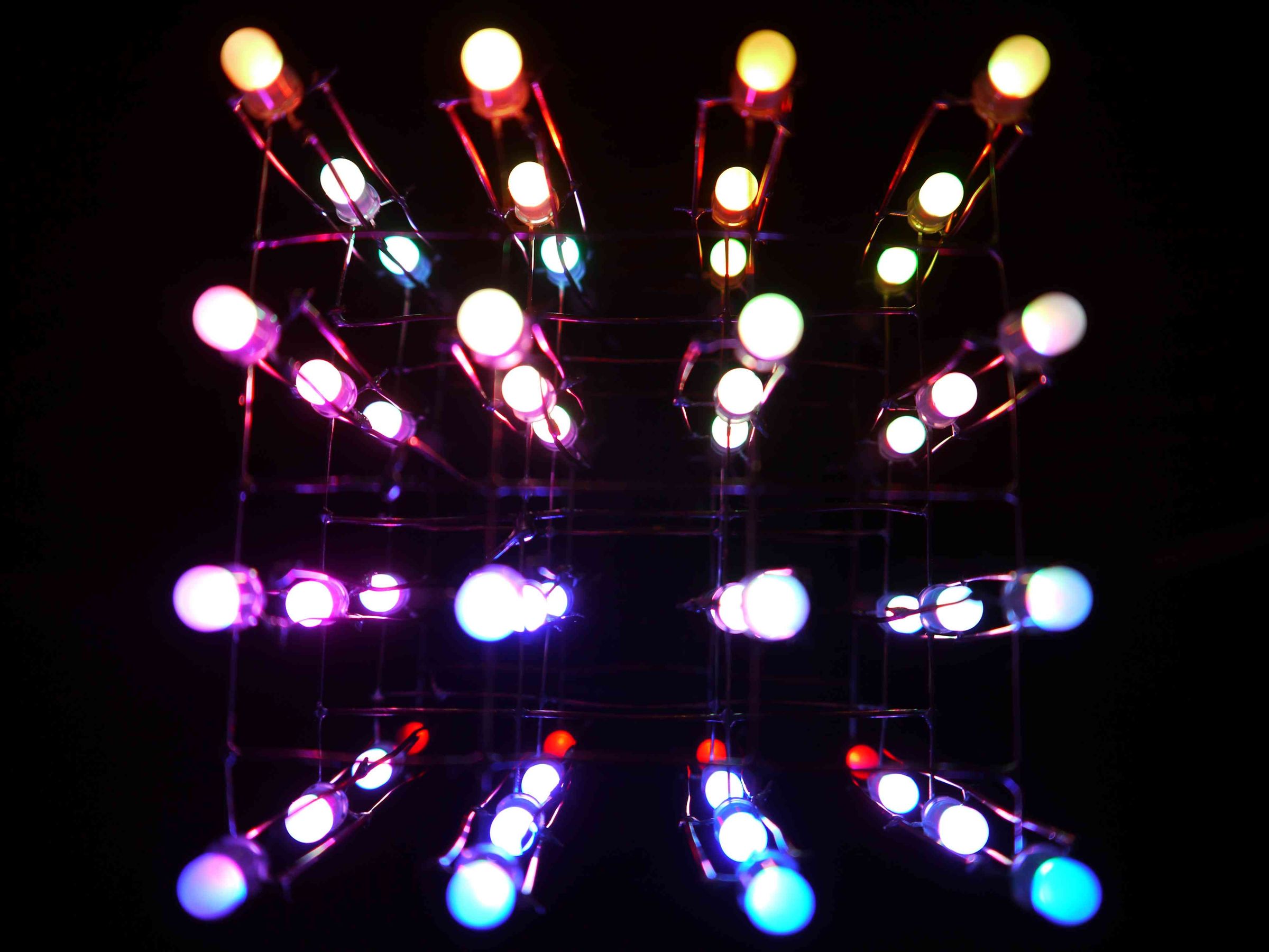 4x4x4 RGB LED Cube : 32 Steps (with Pictures) - Instructables