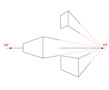 How to Make a Two-Point Perspective Drawing : 12 Steps (with Pictures ...