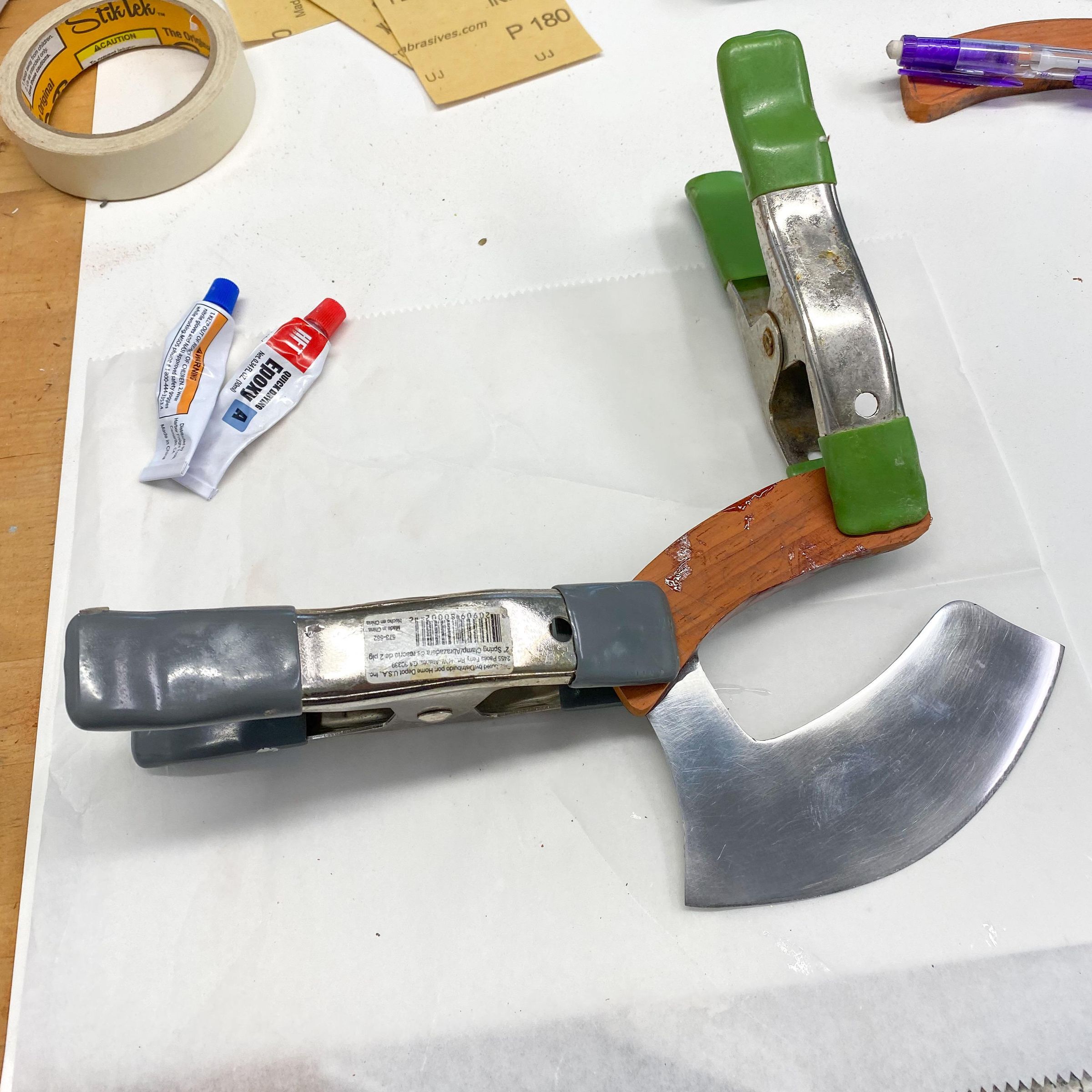 How to Make a Ulu Knife From a Old Saw Blade Plus a Bonus Cutting Board ...