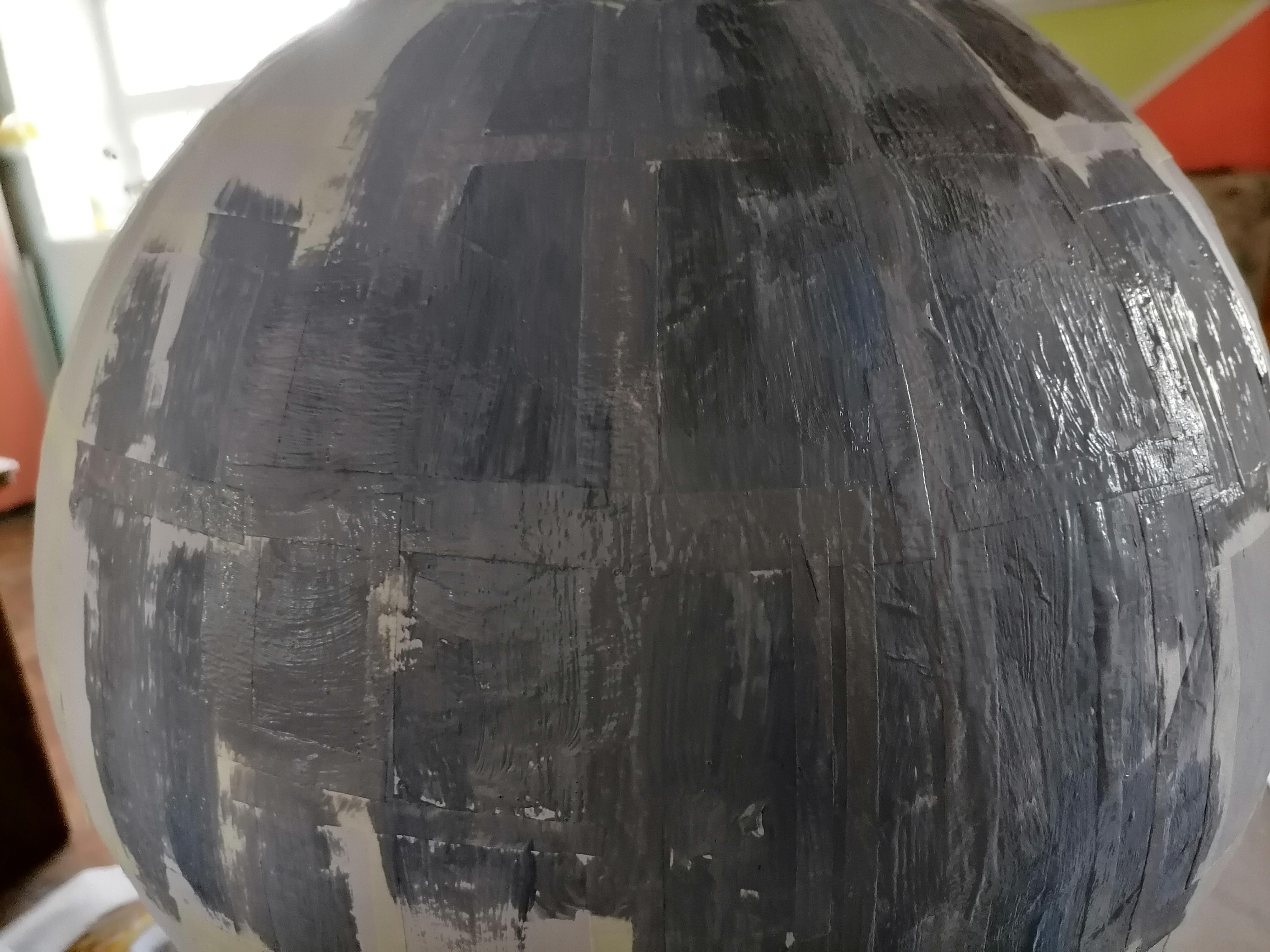 Paper Maché Death Star : 7 Steps (with Pictures) - Instructables