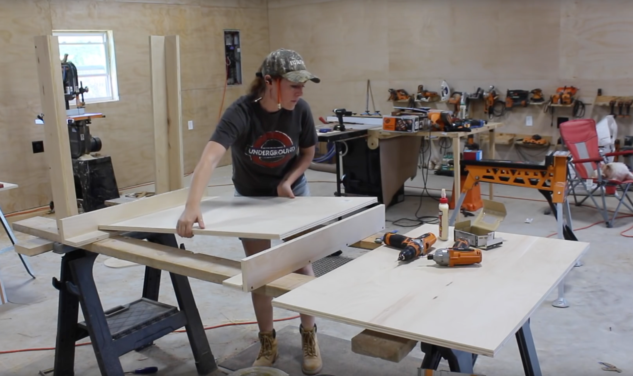 The Ultimate Plywood Workbench (plus Shop Storage Solutions) : 16 Steps ...