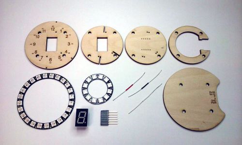 Desktop NeoPixel Clock : 11 Steps (with Pictures) - Instructables