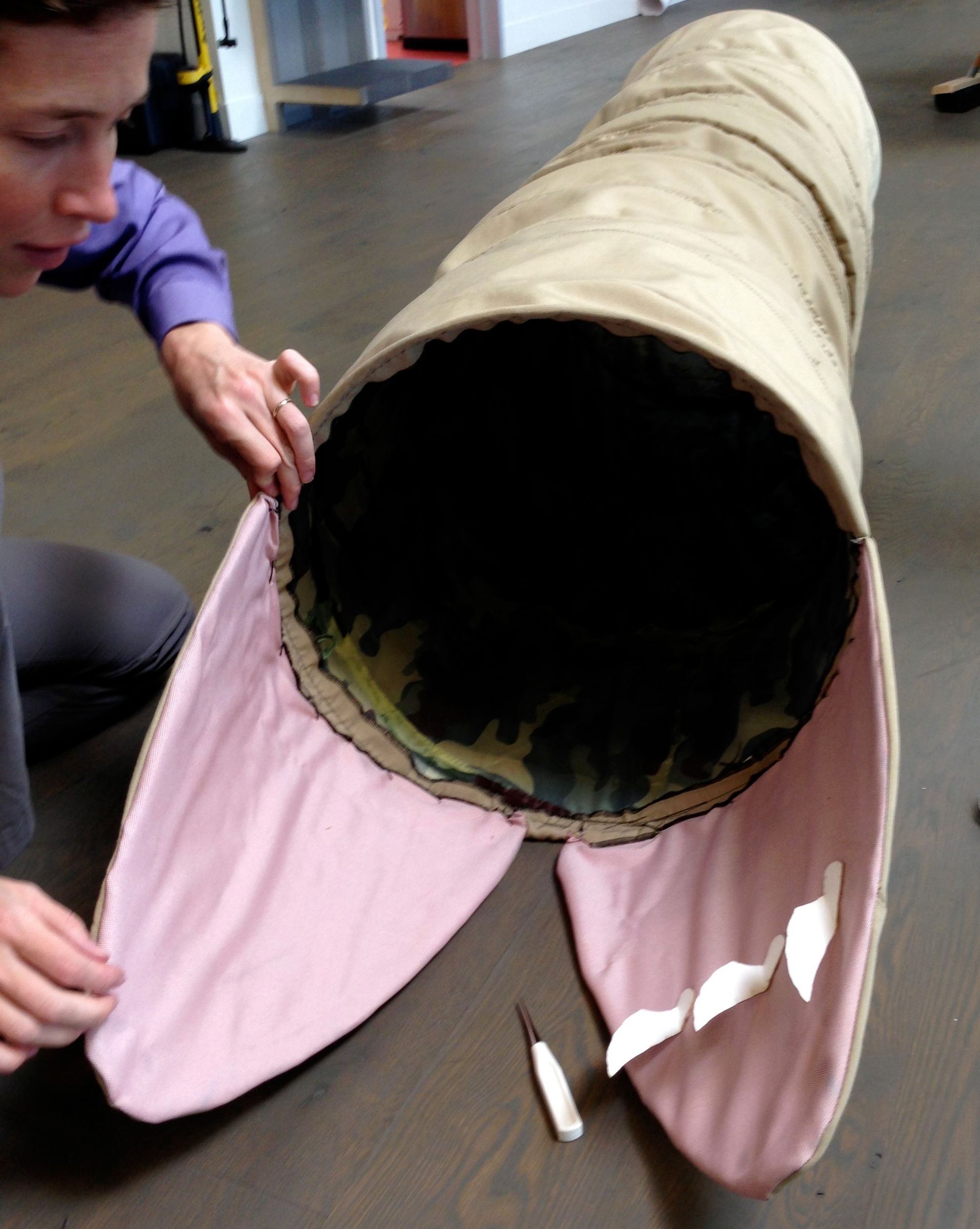 Dune Giant Sandworm Shai Hulud Costume : 9 Steps (with Pictures ...