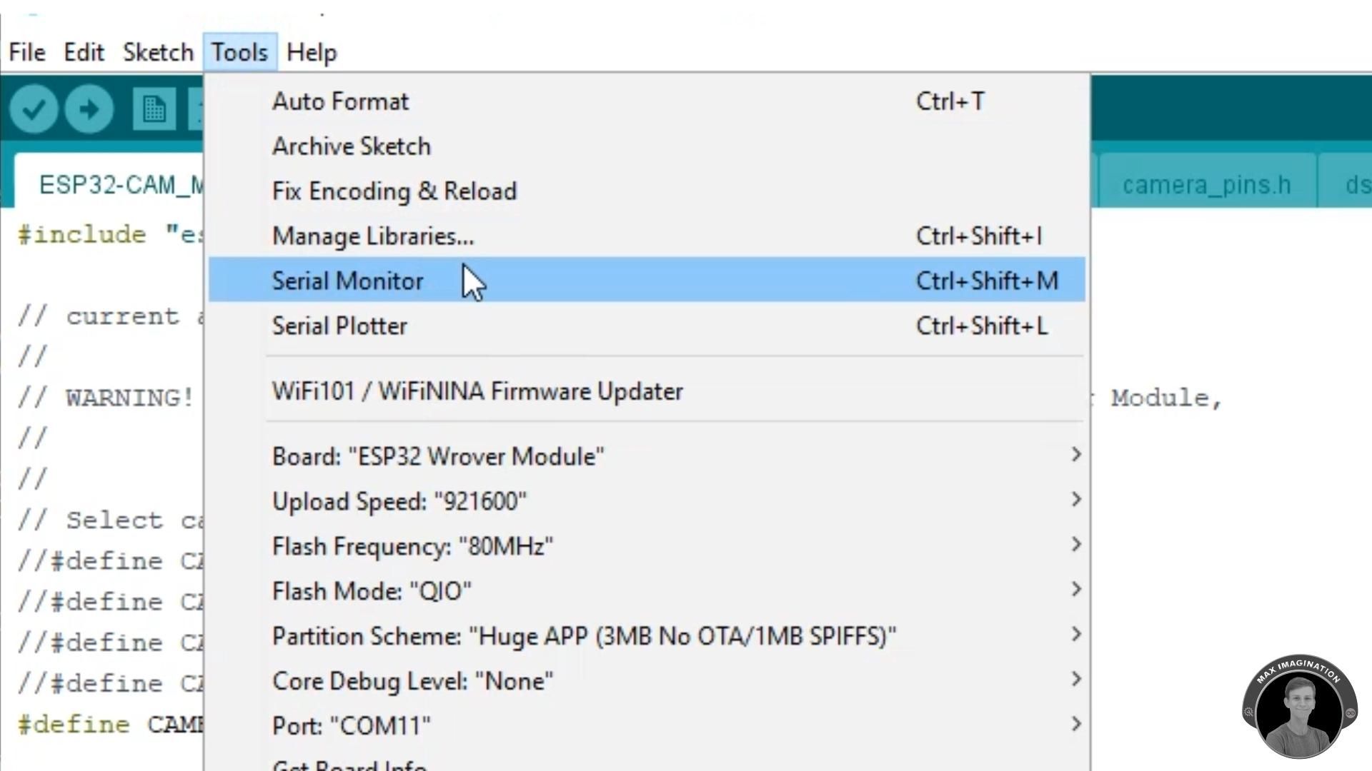 Make an ESP32 WiFi CCTV Camera in 22 Steps (ESP32-CAM) DIY Wireless ...