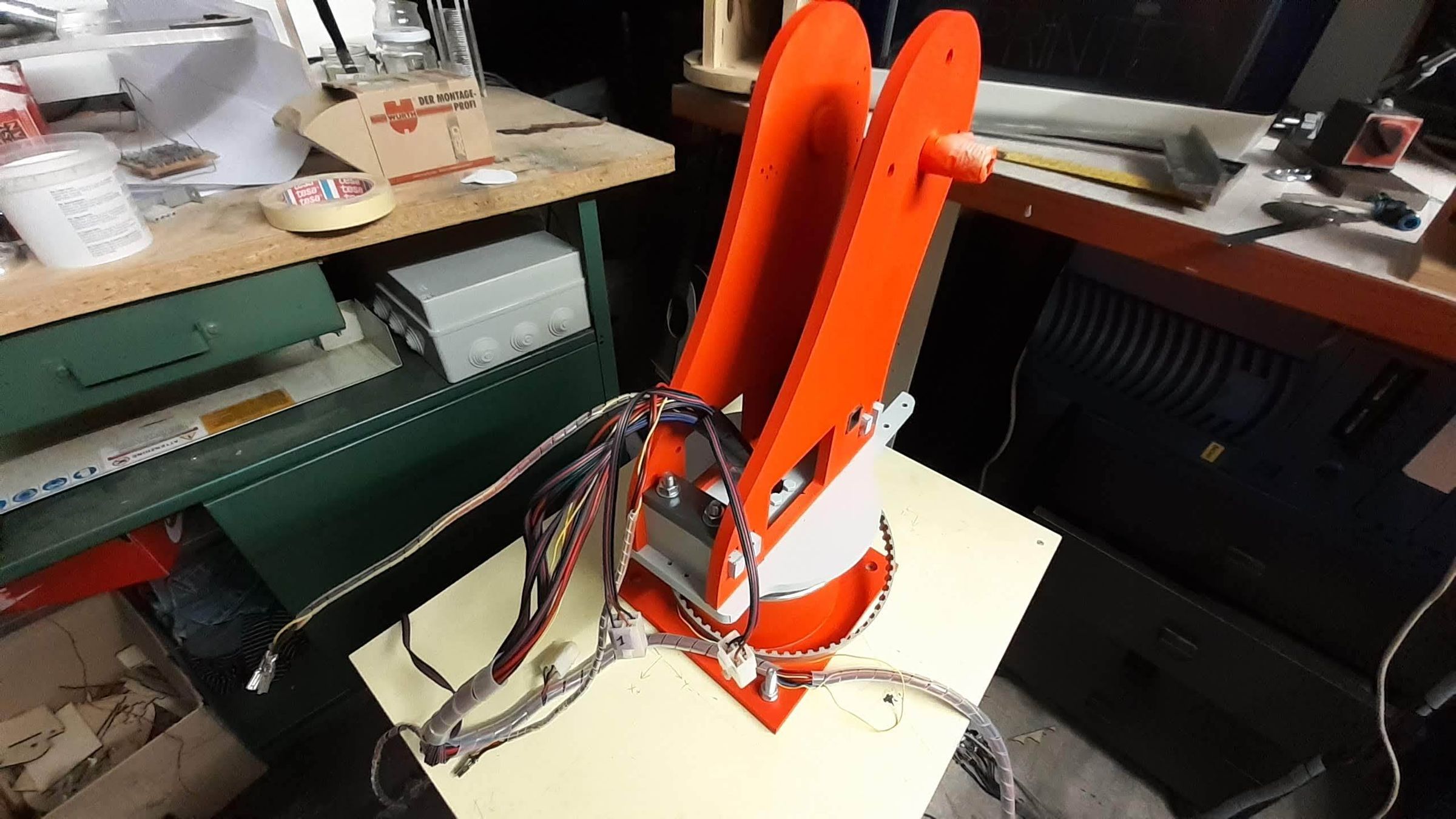 DIY Robot Arm 6 Axis (with Stepper Motors) : 9 Steps (with Pictures ...