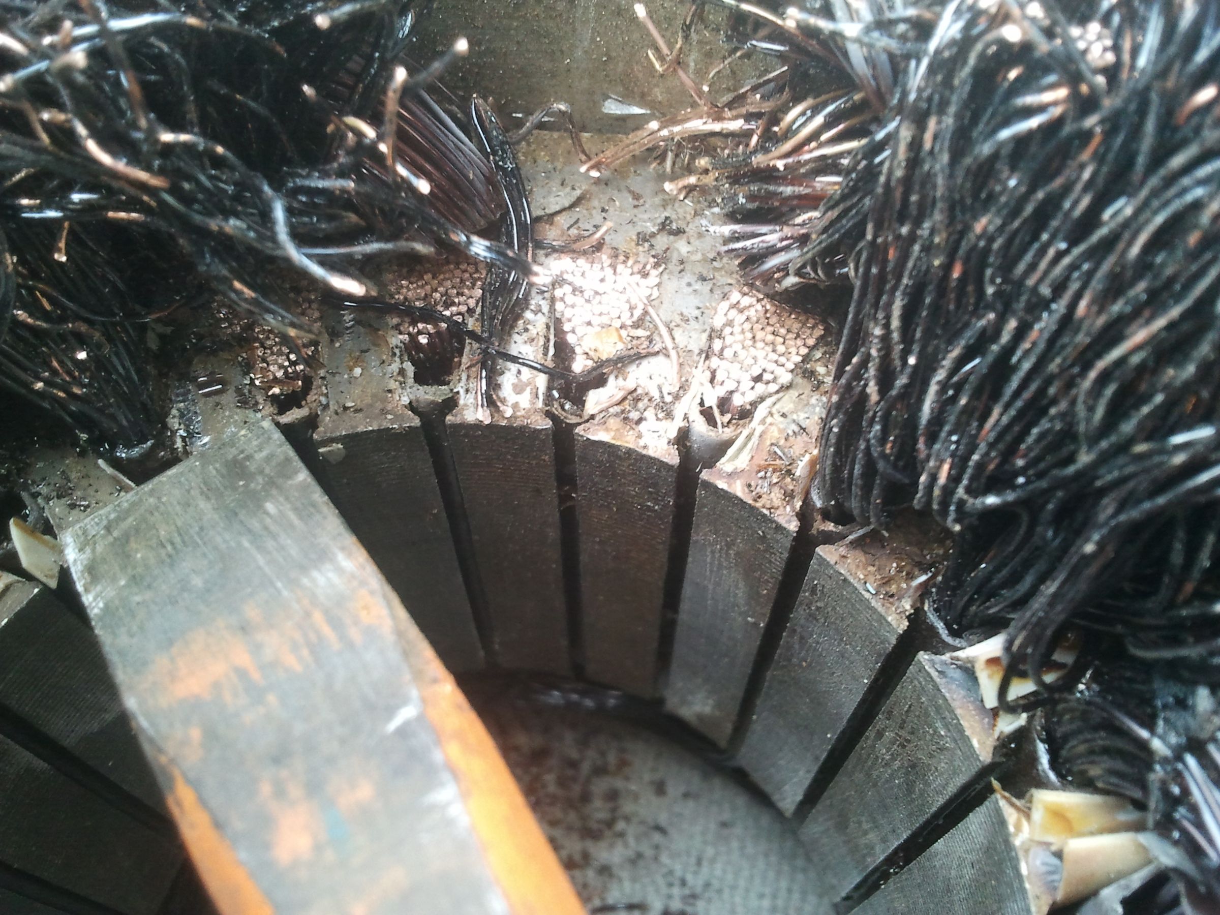 Rewinding and Renovation of the Electric Motor : 45 Steps (with ...