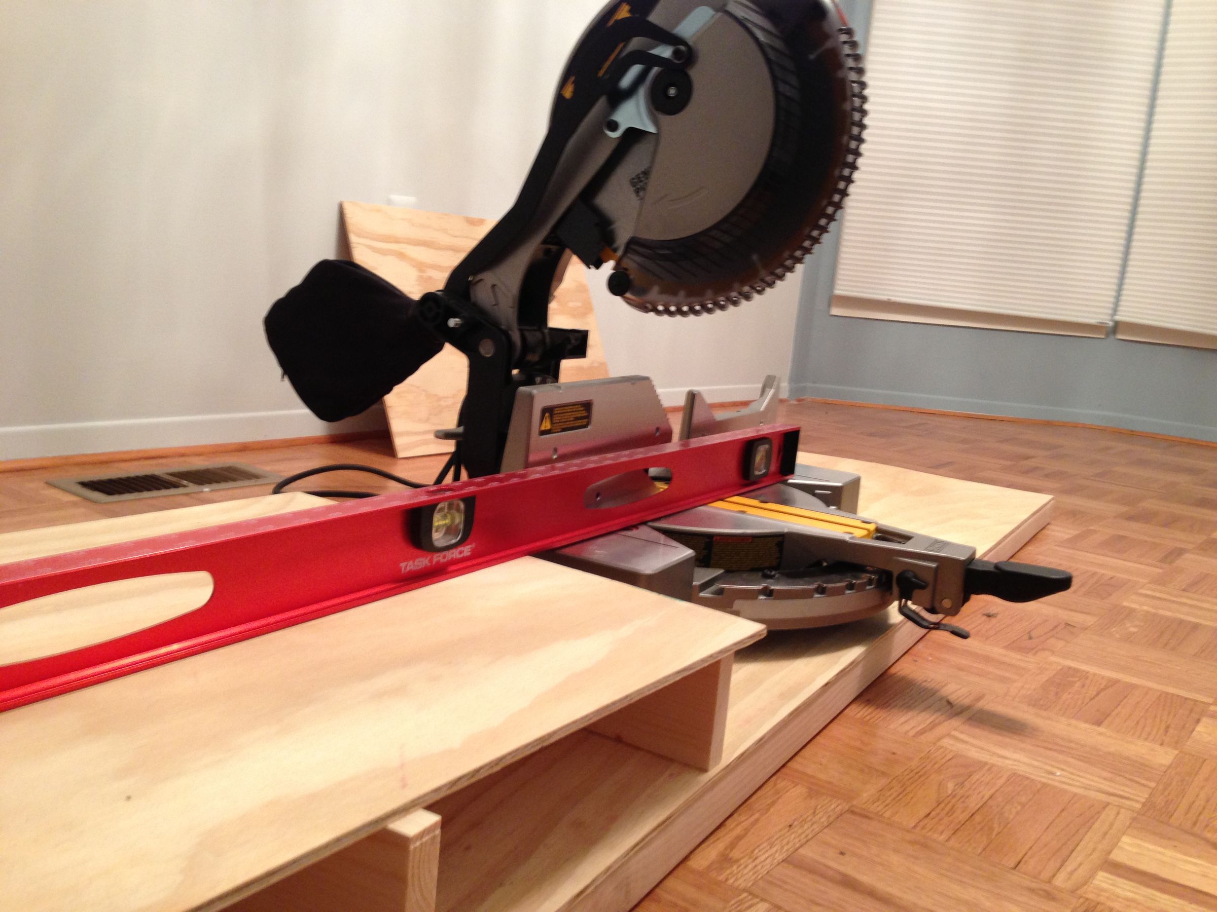 Build a Miter Saw Table - I Made It at TechShop : 4 Steps (with ...