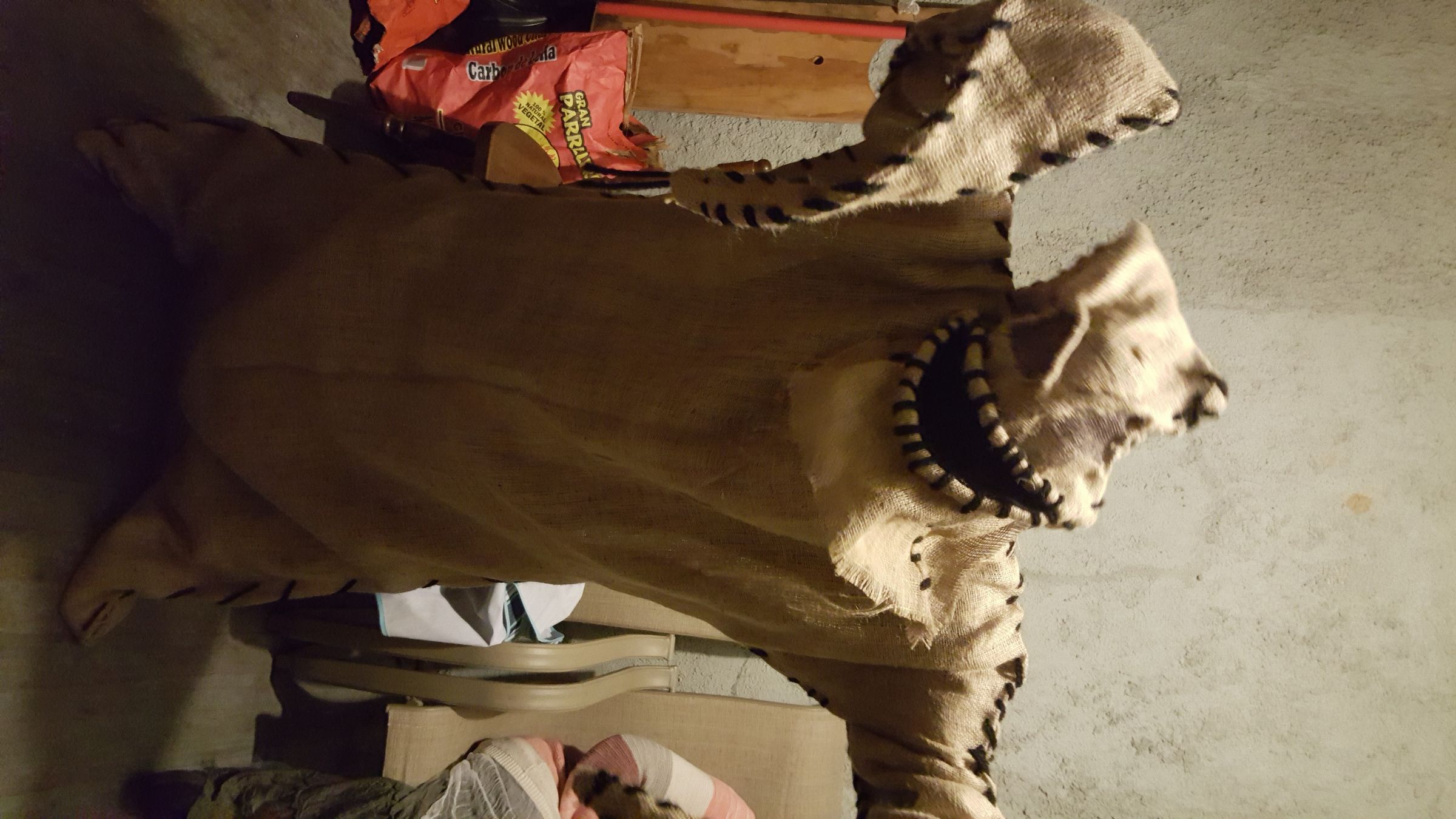 Oogie Boogie Costume (Glows) : 9 Steps (with Pictures) - Instructables