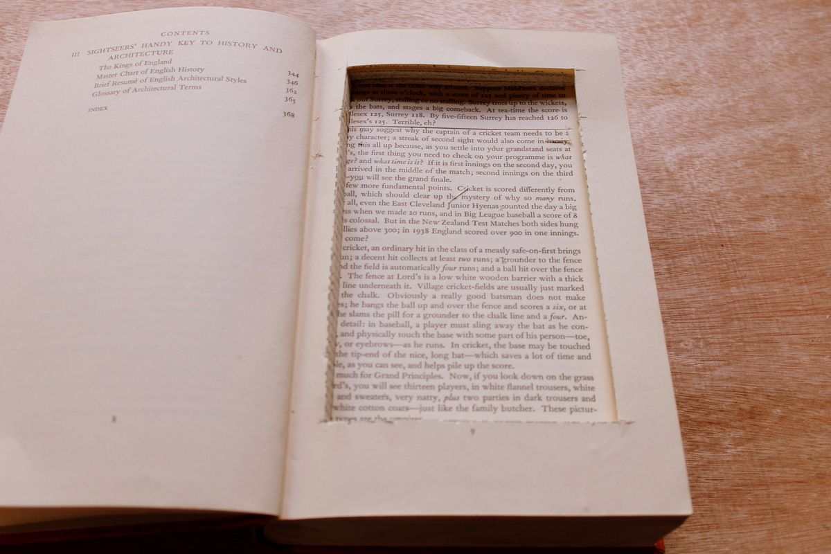 Book Safe With Hidden Magnet Lock : 9 Steps (with Pictures) - Instructables