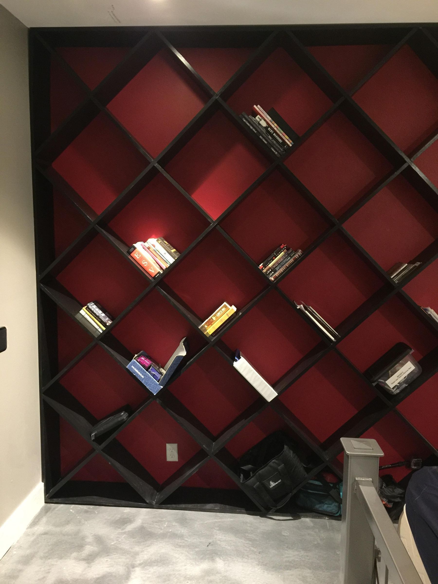 Diagonal Bookshelf : 9 Steps (with Pictures) - Instructables