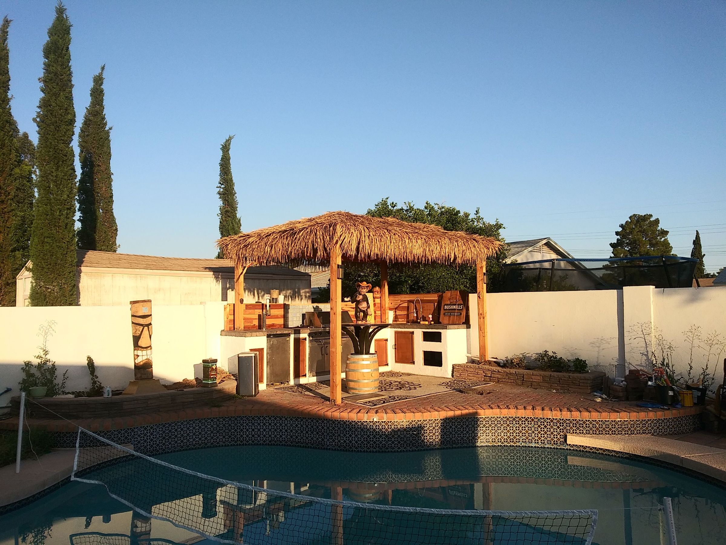 Palapa Tiki Hut W/Outdoor Kitchen - on a Budget : 9 Steps (with ...