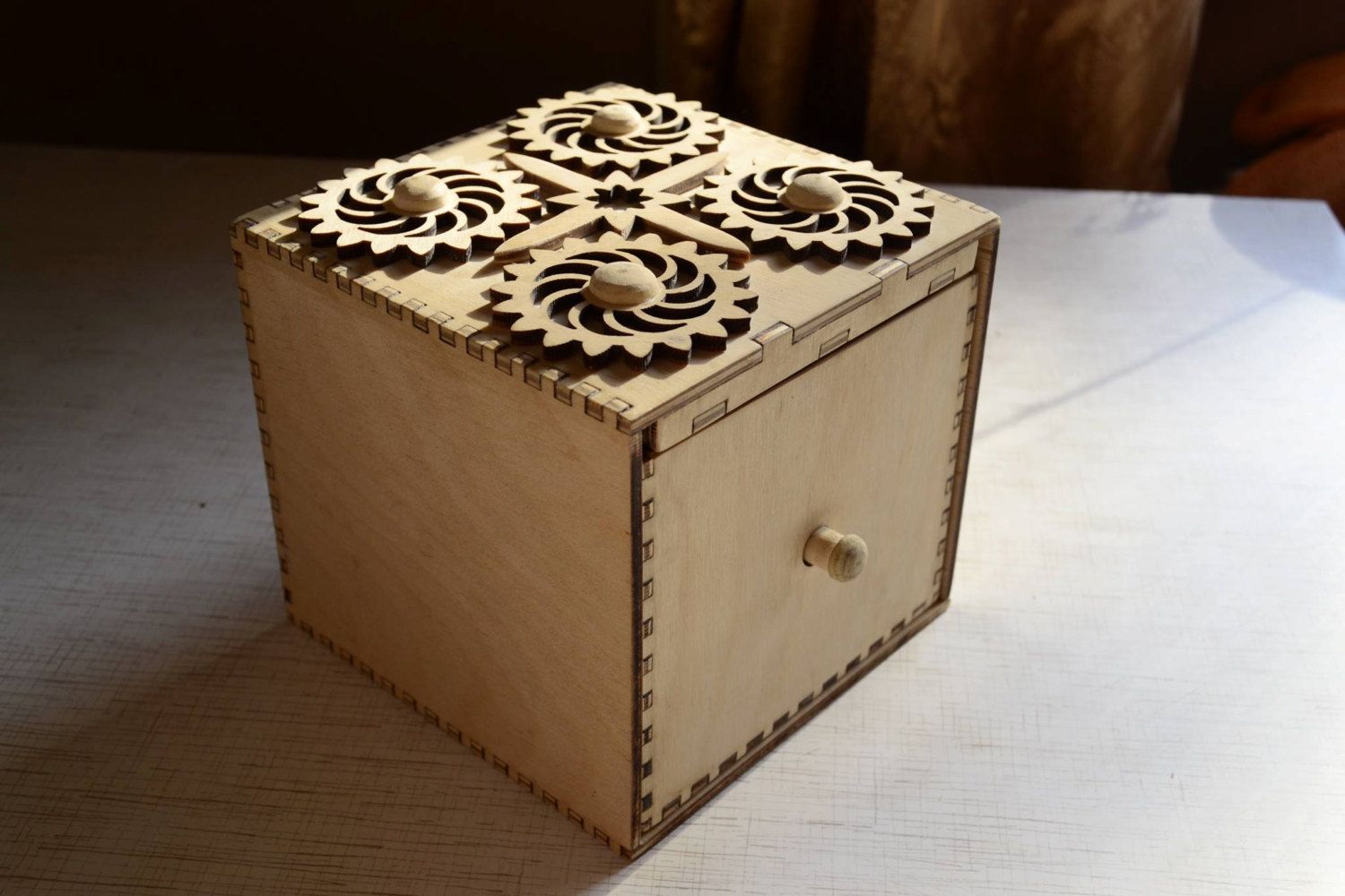 Candy Vault - Wood Box With Secret Mechanical Lock : 11 Steps (with ...