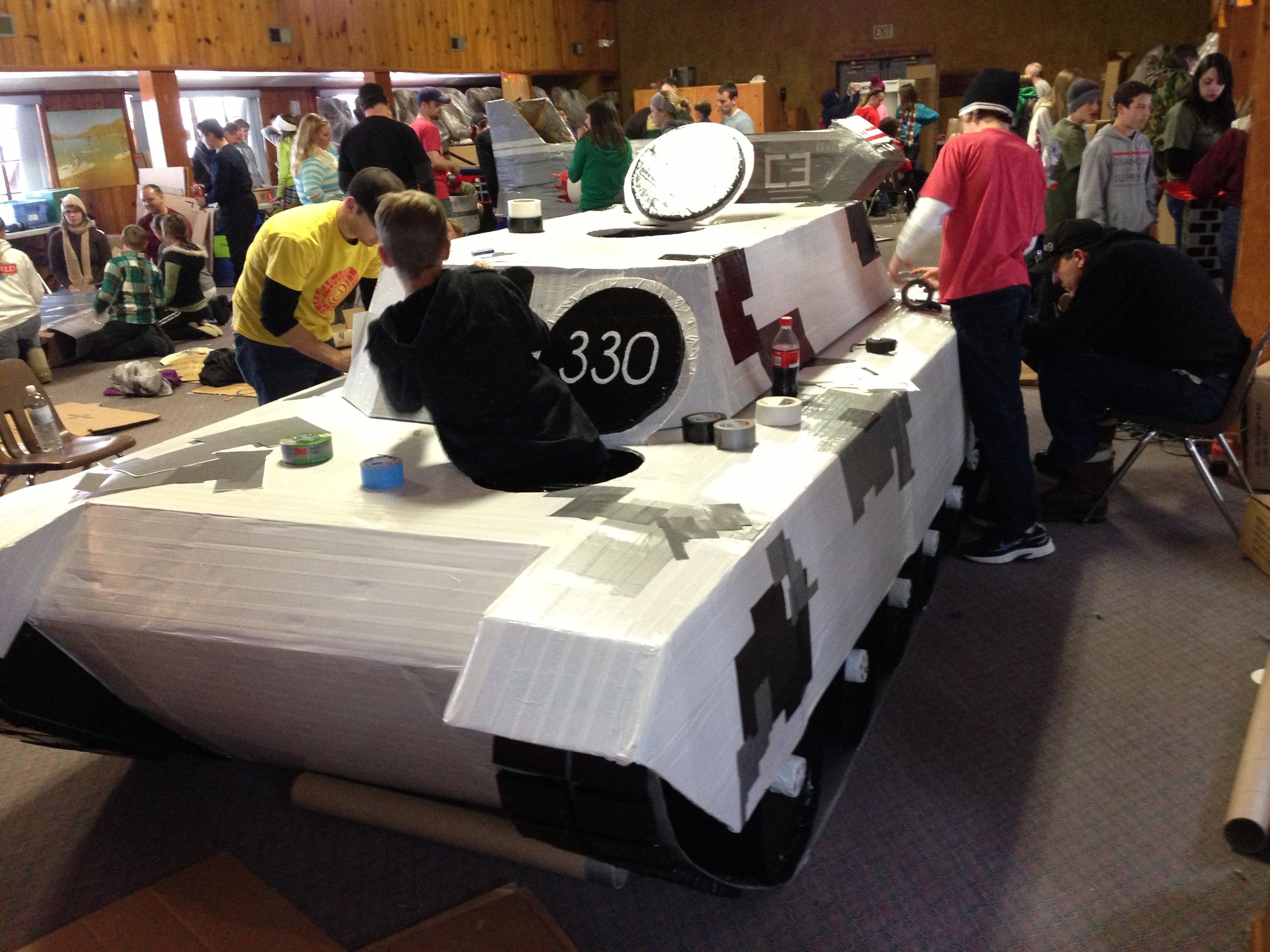 Build a Cardboard Tank : 6 Steps (with Pictures) - Instructables