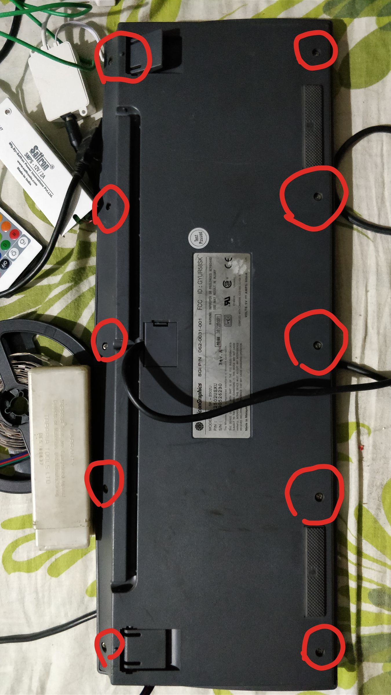 Convert Any Keyboard to RGB Backlit Keyboard : 6 Steps - Instructables