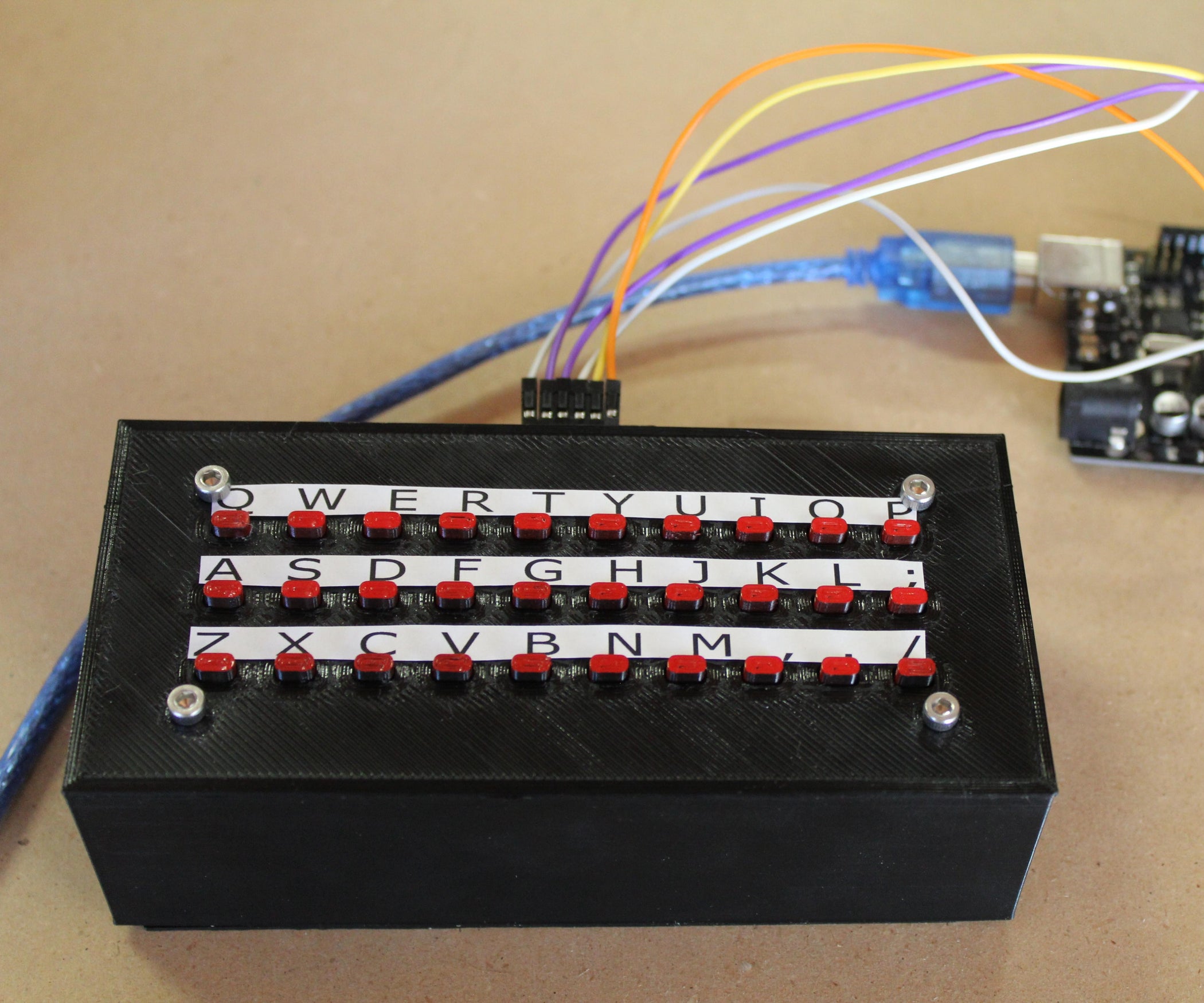 Shift Register Keyboard For Arduino 8 Steps With Pictures Instructables