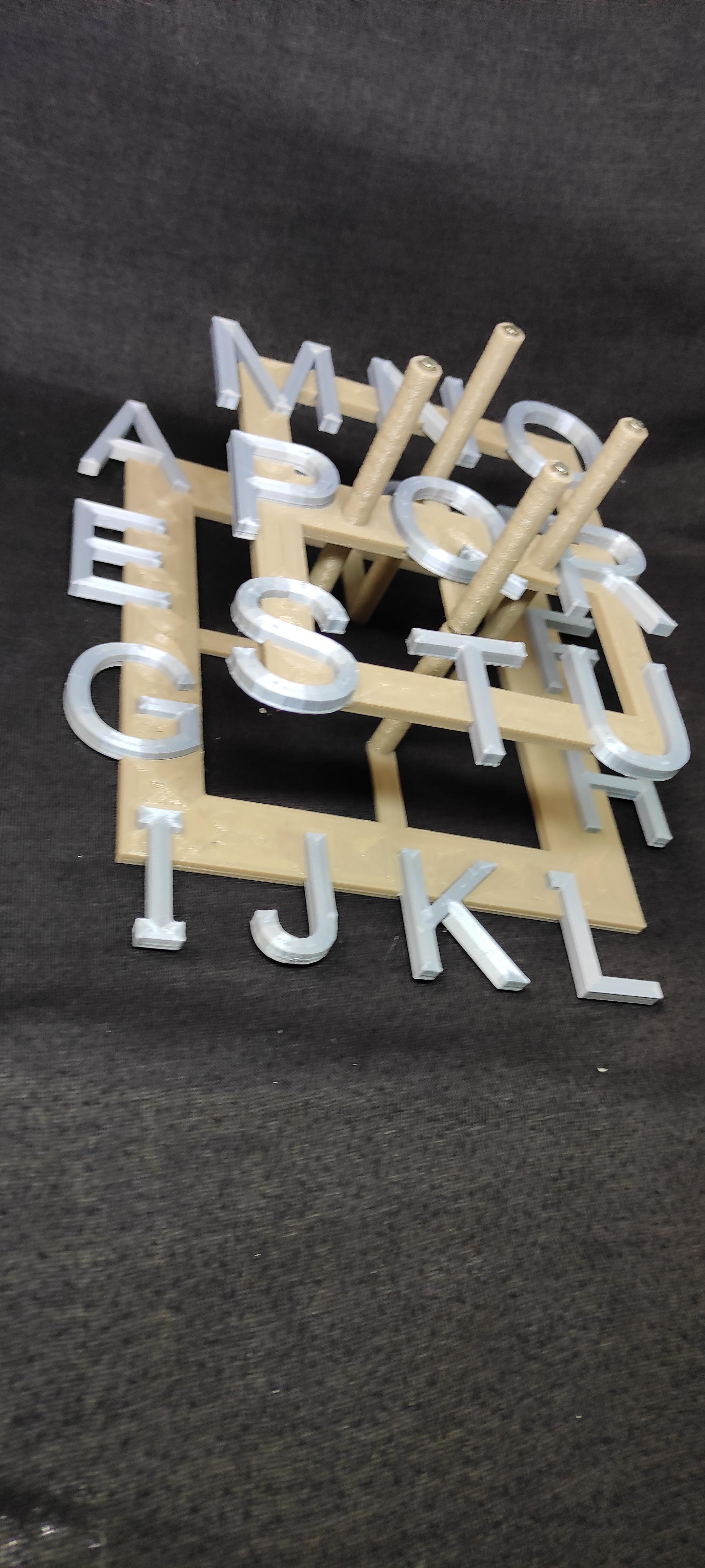 Fun N' Learn "ALPHABET PYRAMID" : 5 Steps (with Pictures) - Instructables