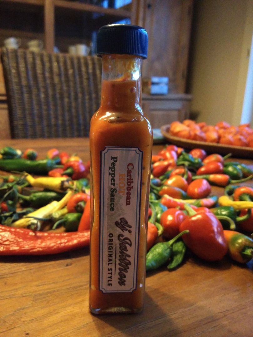Roasted Hot Pepper Sauce (original Recipe) : 3 Steps (with Pictures ...