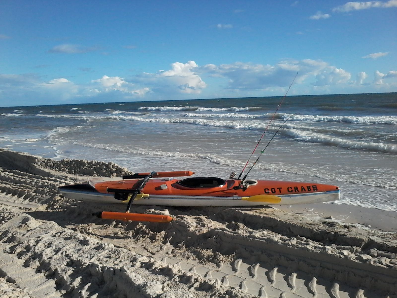 Fishing Kayak With Homemade Outriggers : 7 Steps (with Pictures ...