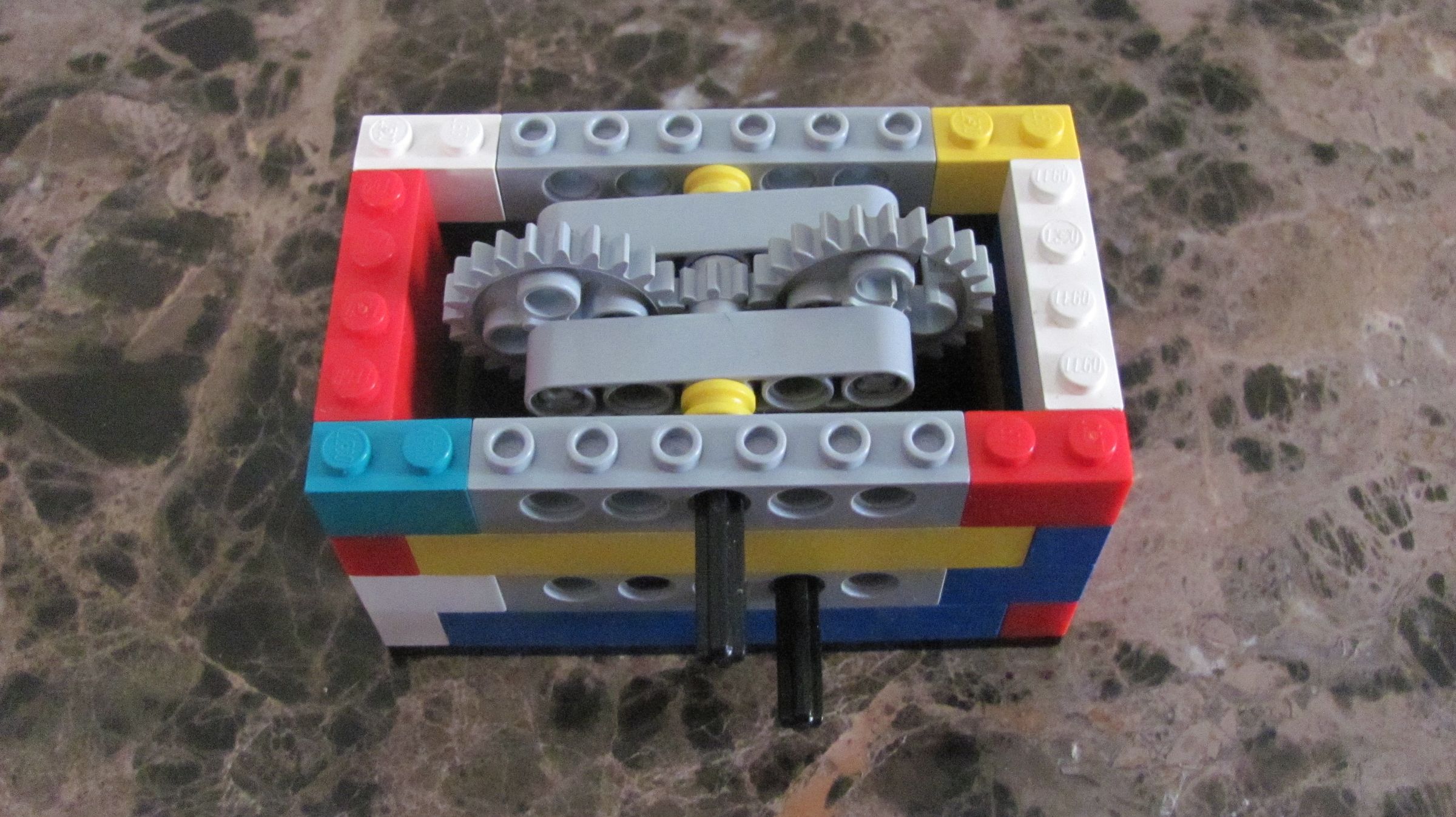 LEGO Technic One-Way Gear Mechanism : 3 Steps - Instructables