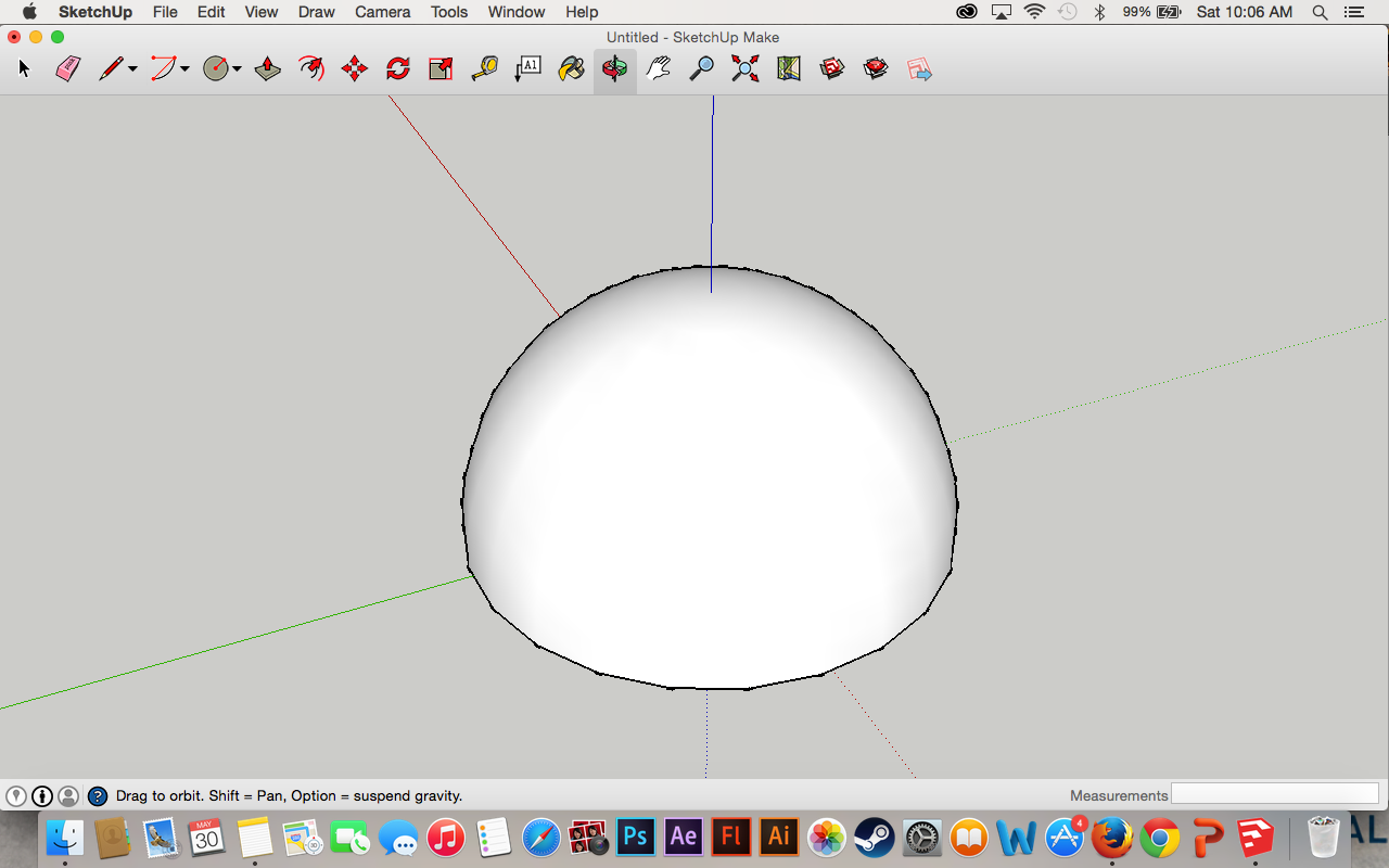 How to Create a Dome in Sketchup : 8 Steps - Instructables