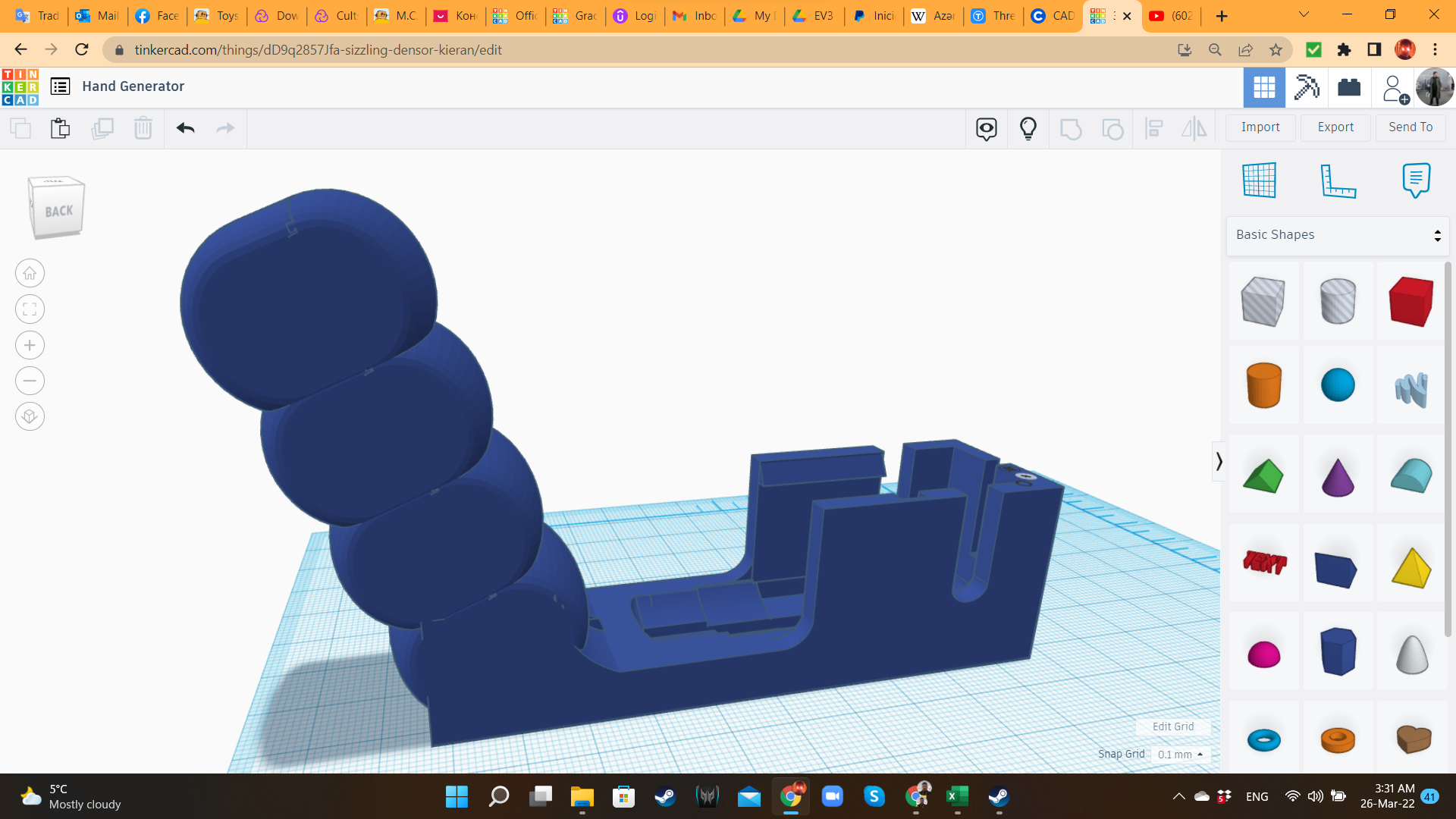 Tinkercad Robotics for School: Human-Powered Battle Beasts! : 30 Steps ...