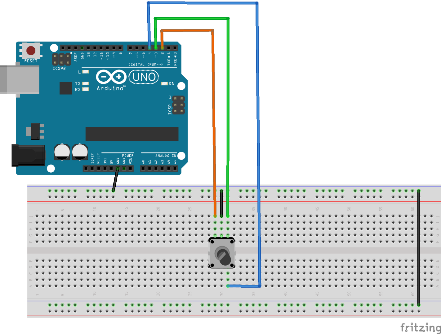 Rotary Encoder LED Strip Brightness Controller : 7 Steps - Instructables