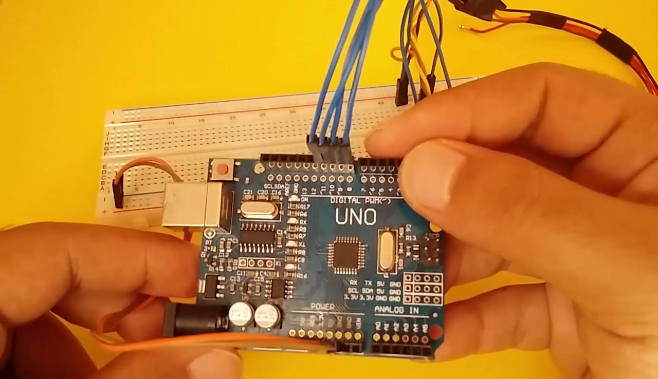 Arduino : How to Control a Stepper Motor With L293D Motor Driver : 5 ...
