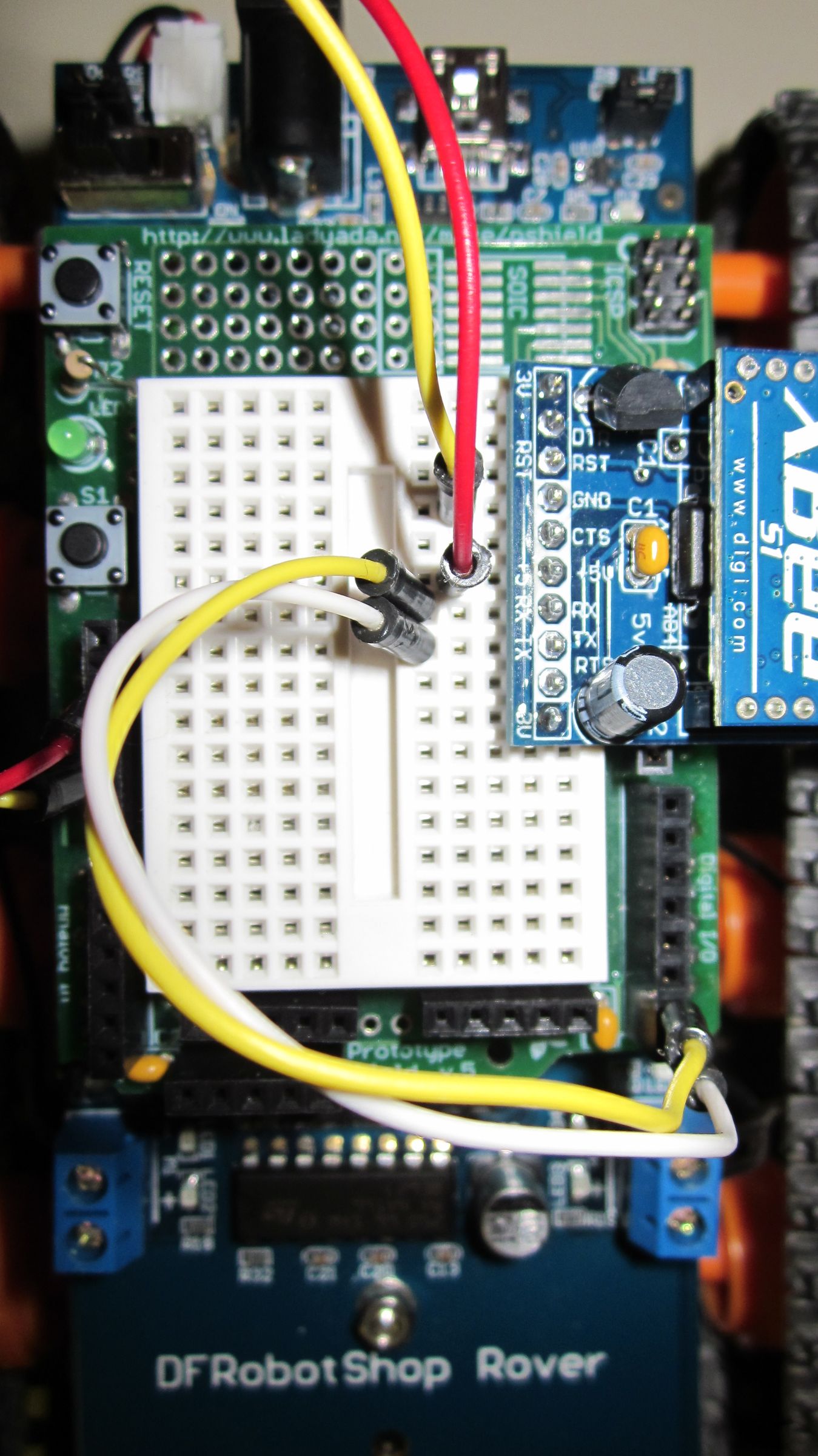 DFRobotShop Rover W/Xbee and Joystick : 4 Steps - Instructables