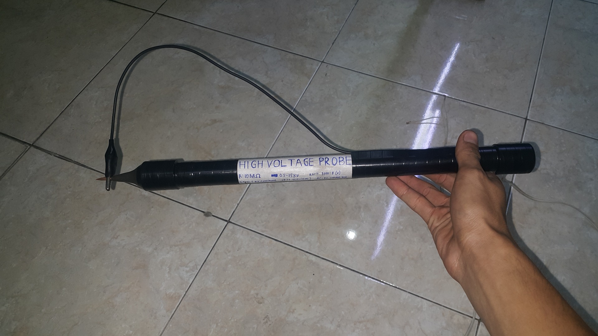 DIY HIGH VOLTAGE MULTIMETER PROBE : 8 Steps (with Pictures) - Instructables