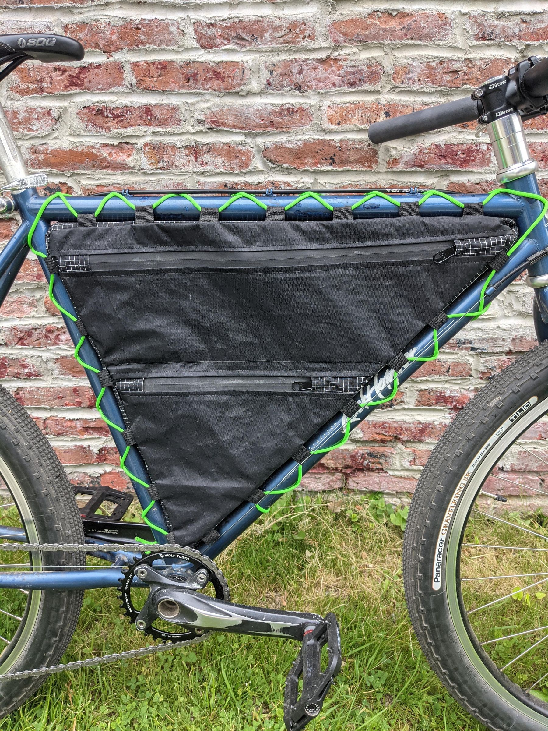 Bicycle Frame Bag for Bike Packing Hooligans : 5 Steps (with Pictures ...
