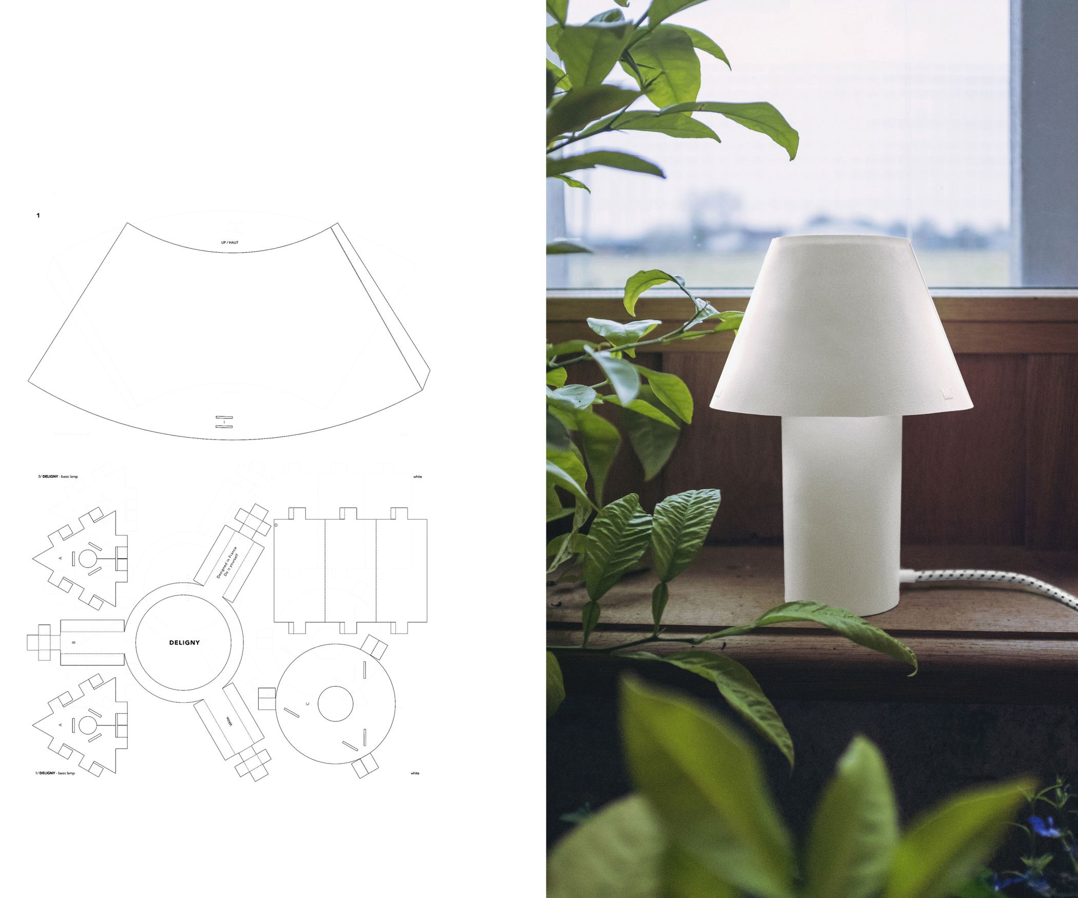 BASIC LAMP (Customizable, Sustainable Paper Table Lamp) : 4 Steps (with ...