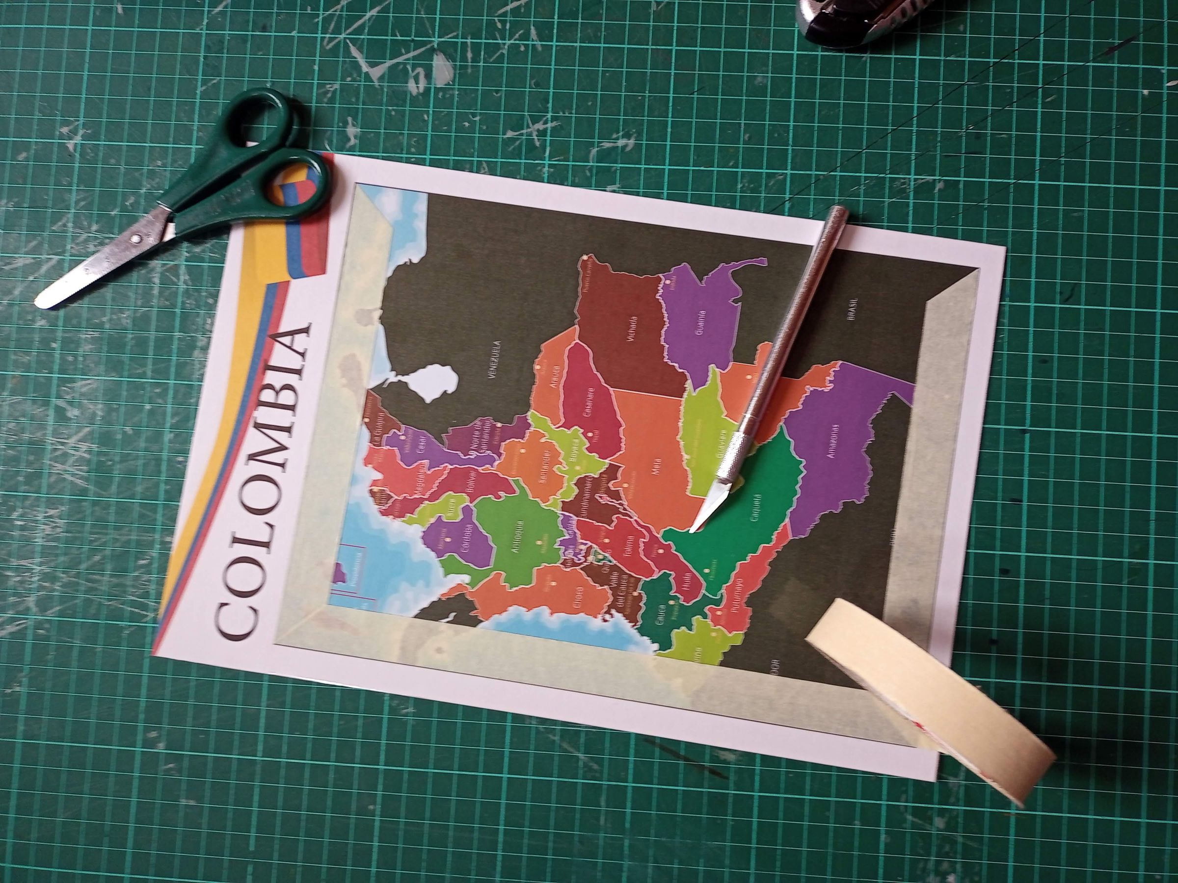 Make Your Own SCRATCH OFF MAP : 17 Steps (with Pictures) - Instructables