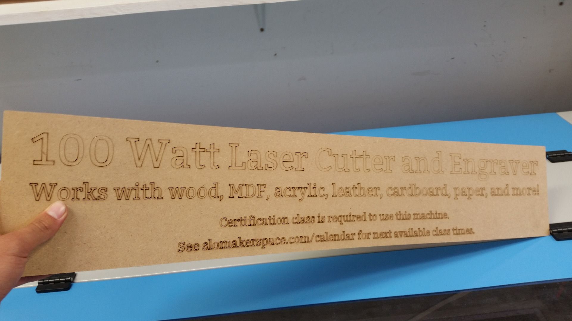 Introduction to the SLO MakerSpace's 100 Watt Laser Cutter and Engraver - Instructables
