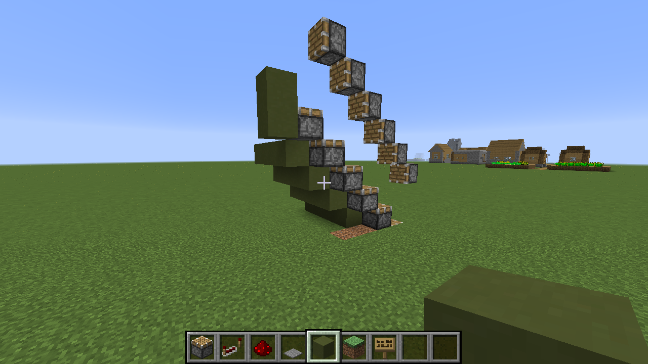 Minecraft: Simple Working Escalator Tutorial : 3 Steps - Instructables